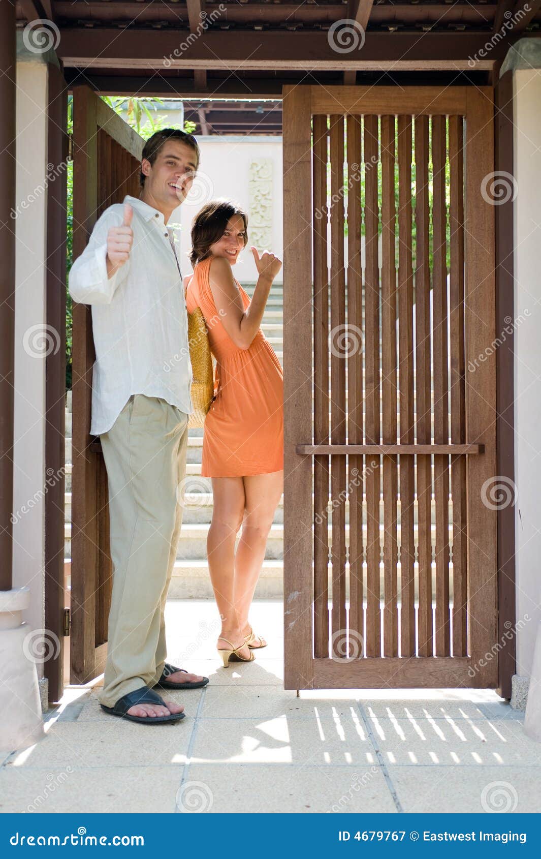 Couple Entering Place Stock Photos - Free & Royalty-Free Stock Photos ...