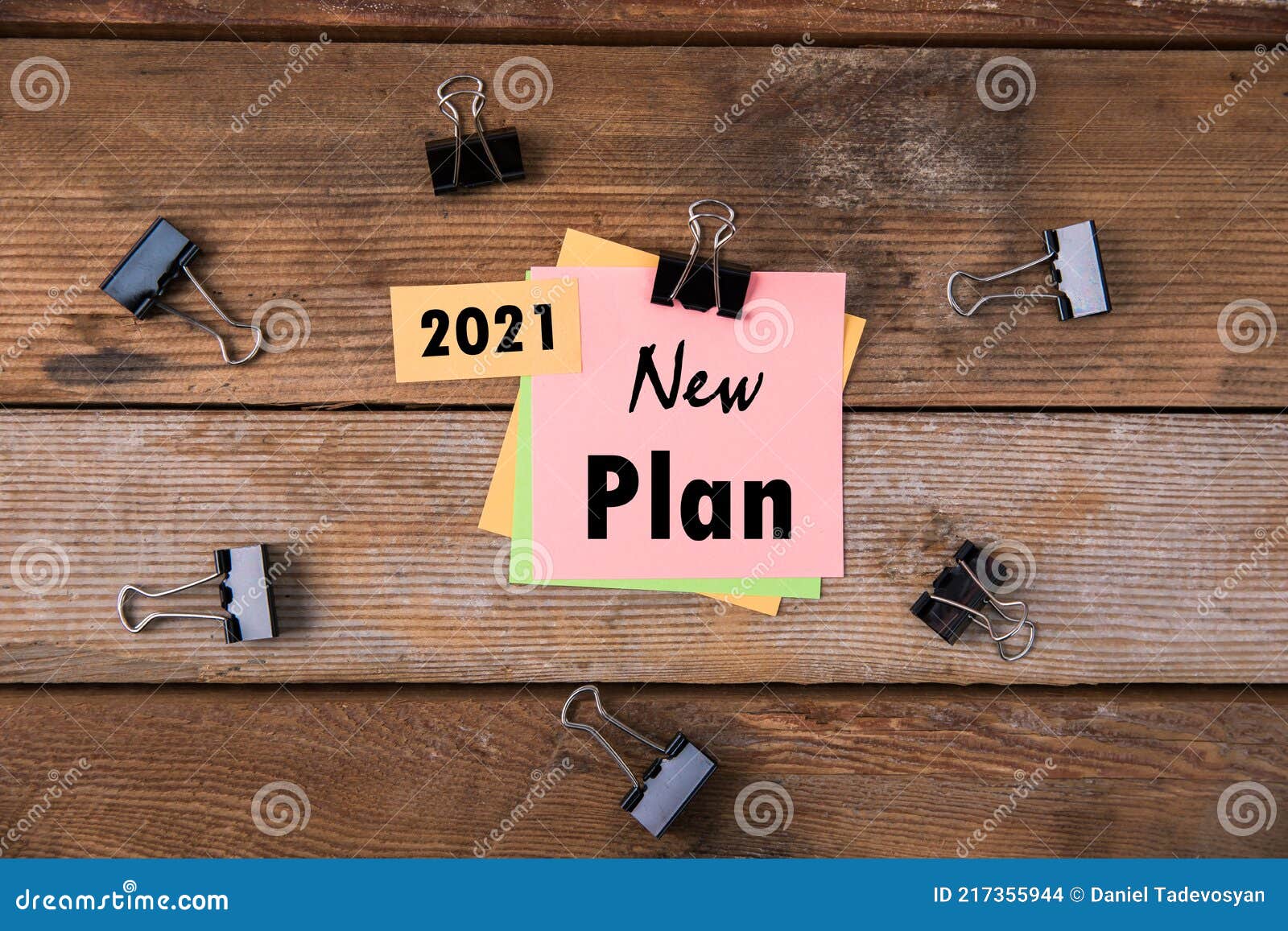 2021 new plan on paper stock photo. Image of inspiration - 217355944