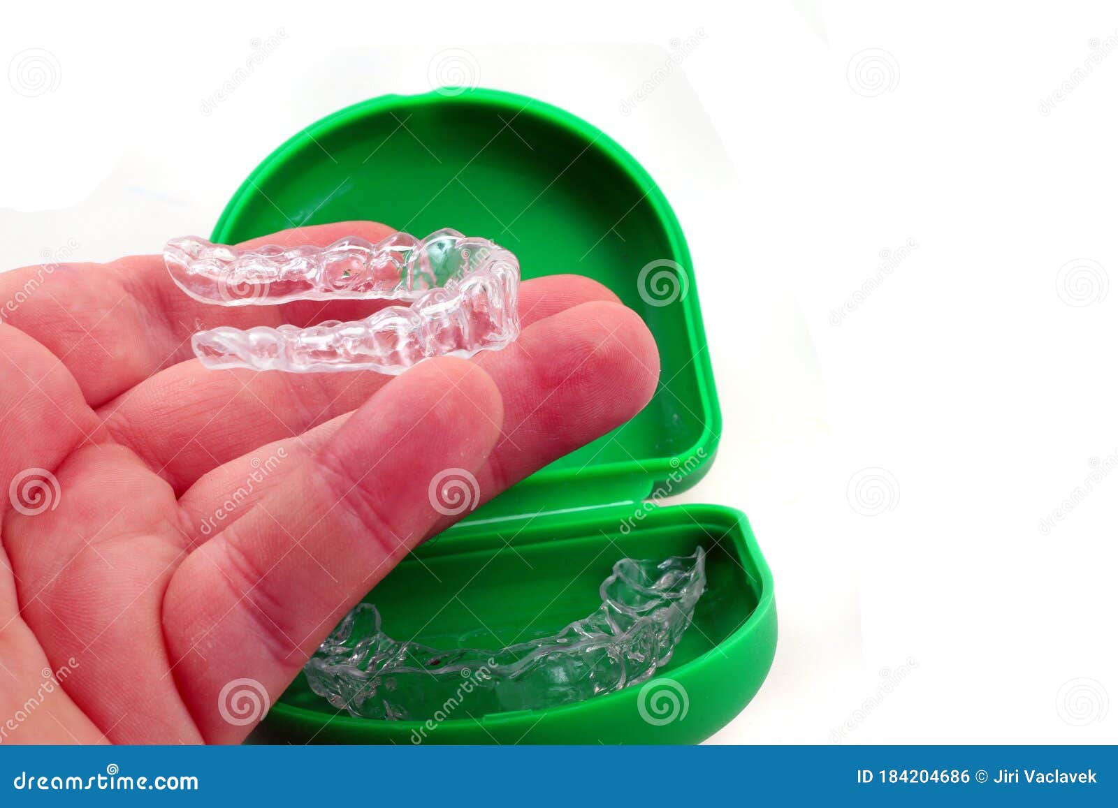 New plastic braces stock photo. Image of technology - 184204686