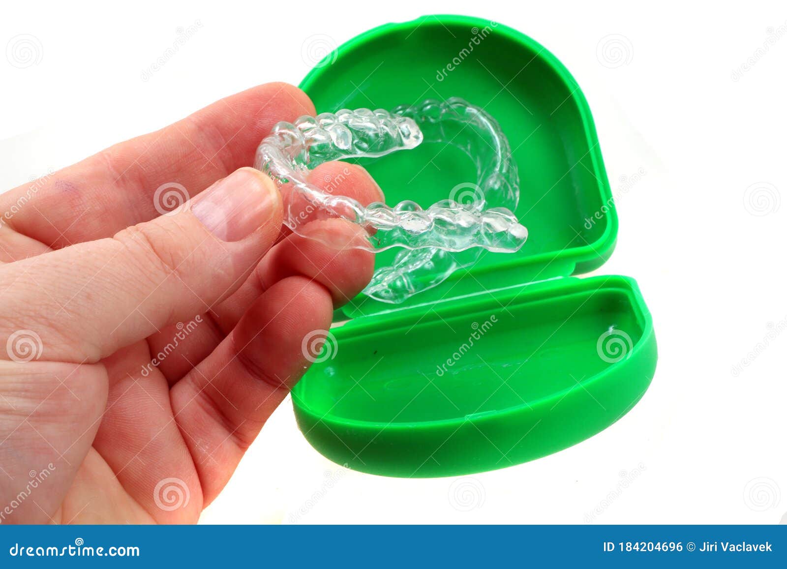 New plastic braces stock photo. Image of medicine, health - 184204696