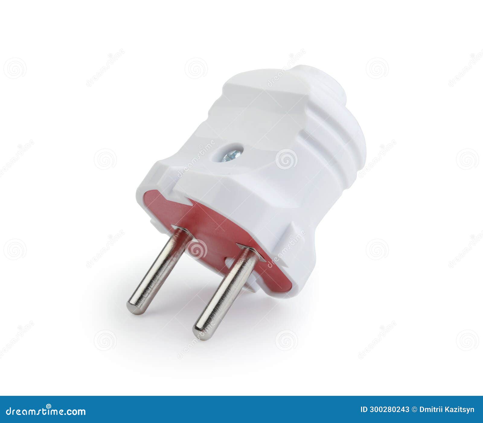 Electrical Plug Isolated on White Stock Image - Image of dangerous ...