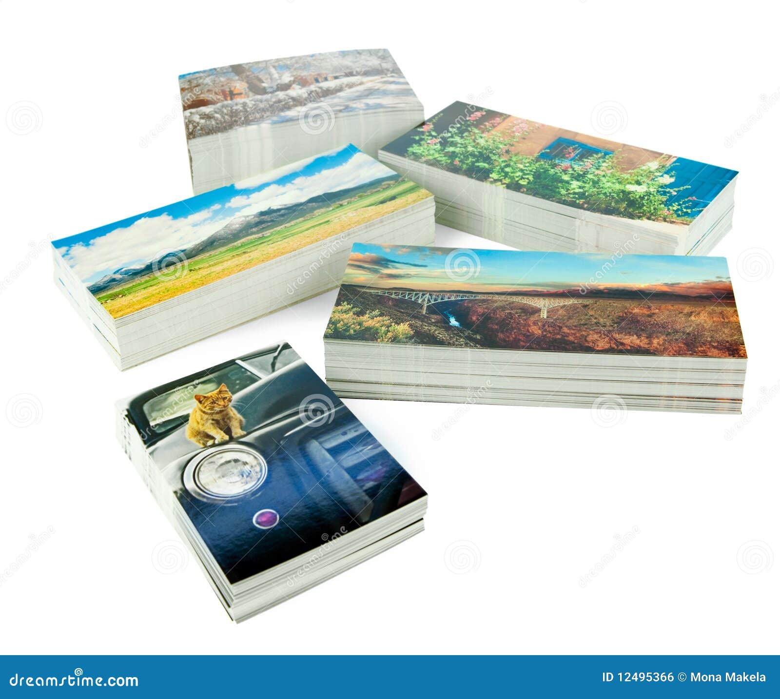 New postcards stock photo. Image of product, gloss, published - 12495366