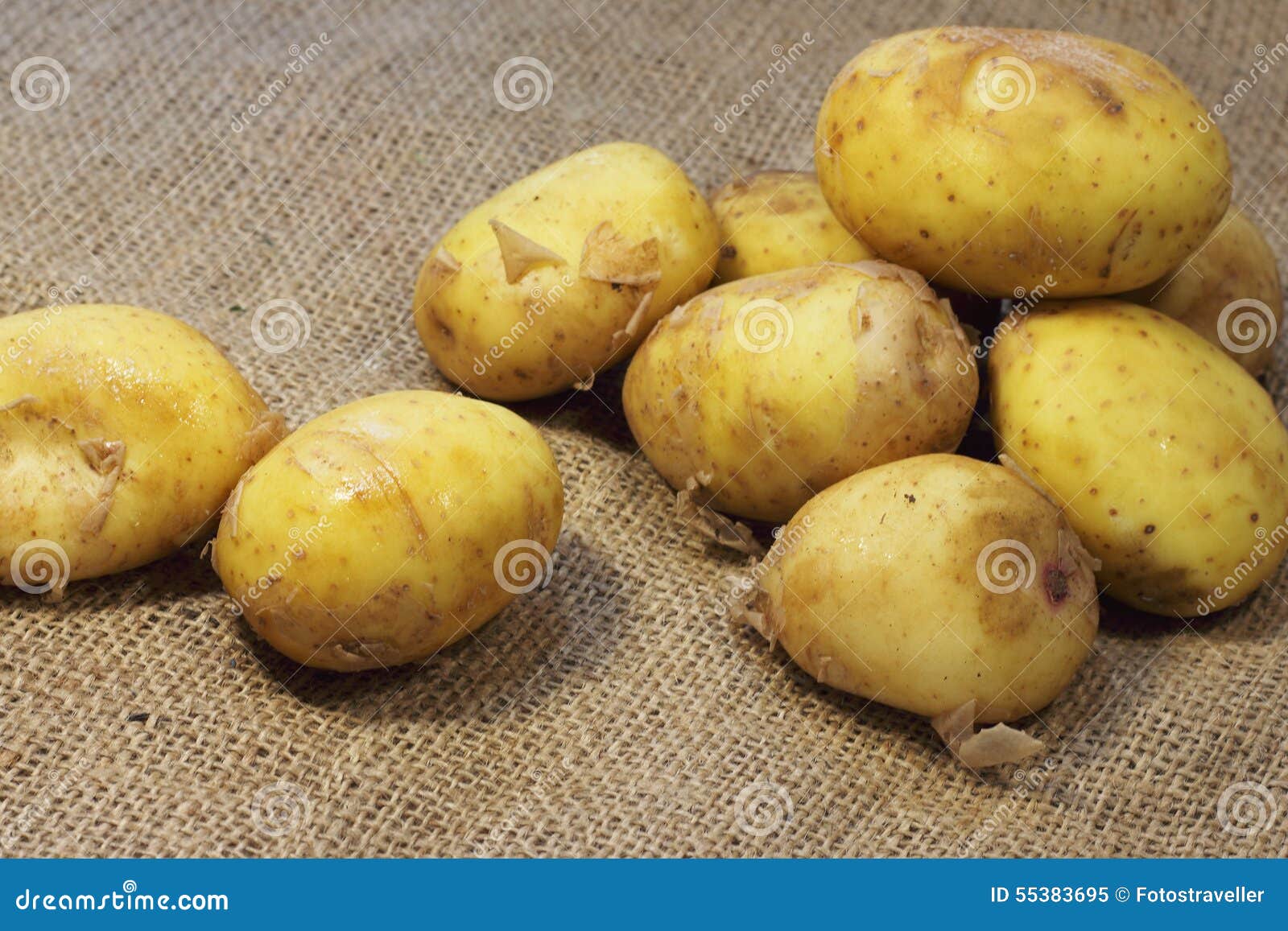New potatoes stock image. Image of product, food, village - 55383695