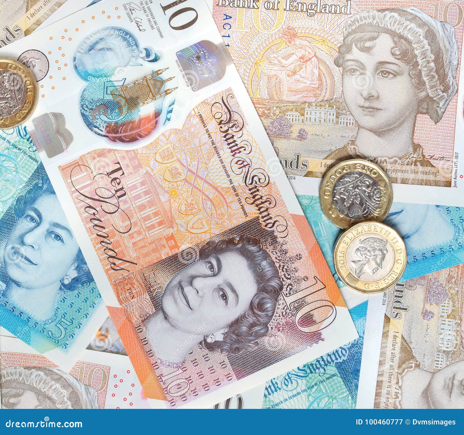 New UK Money Notes and Coins Editorial Photography - Image of england ...