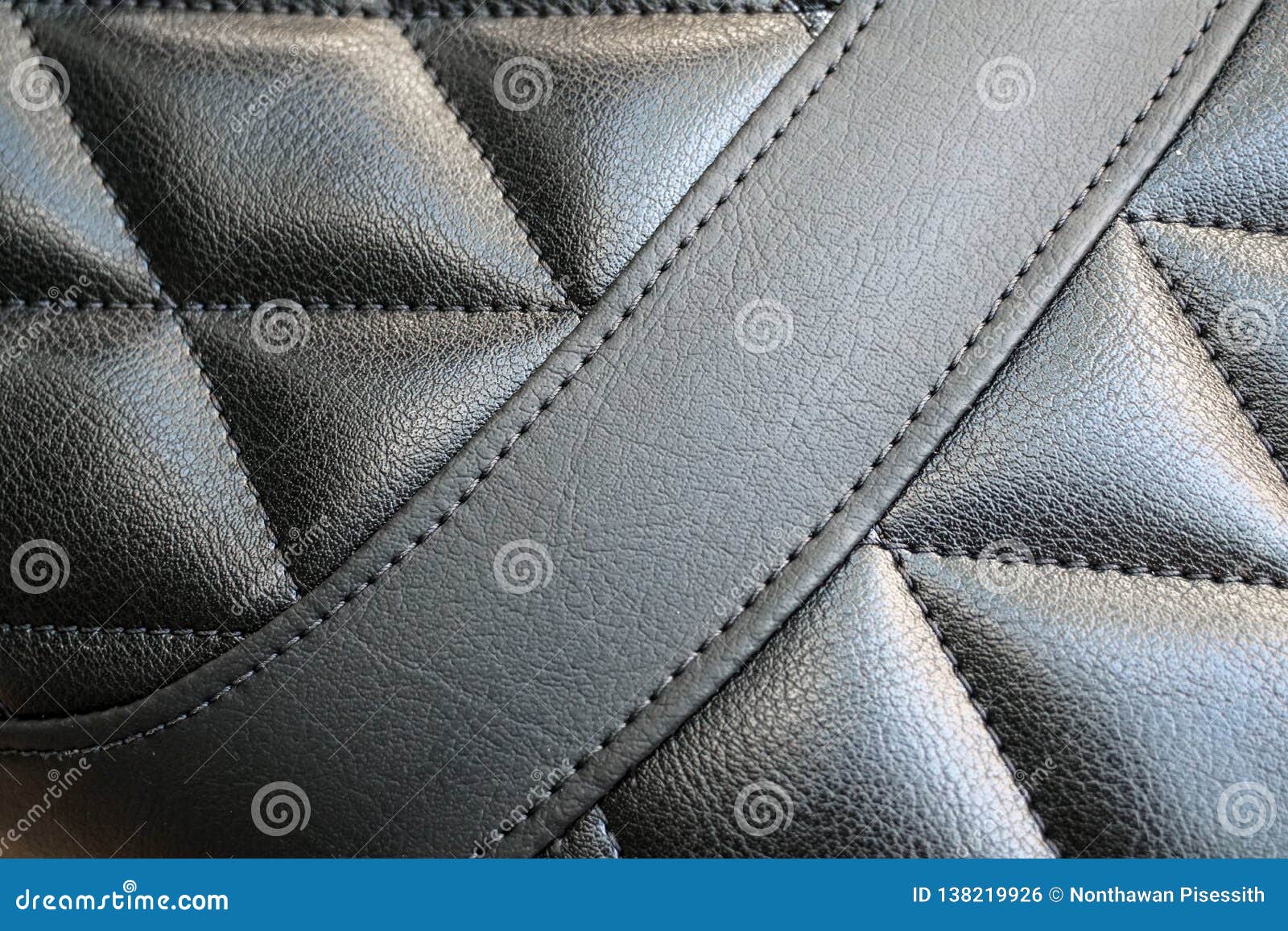 New Premium Black Leather Texture Motorcycle Seat Stock Photo - Image ...