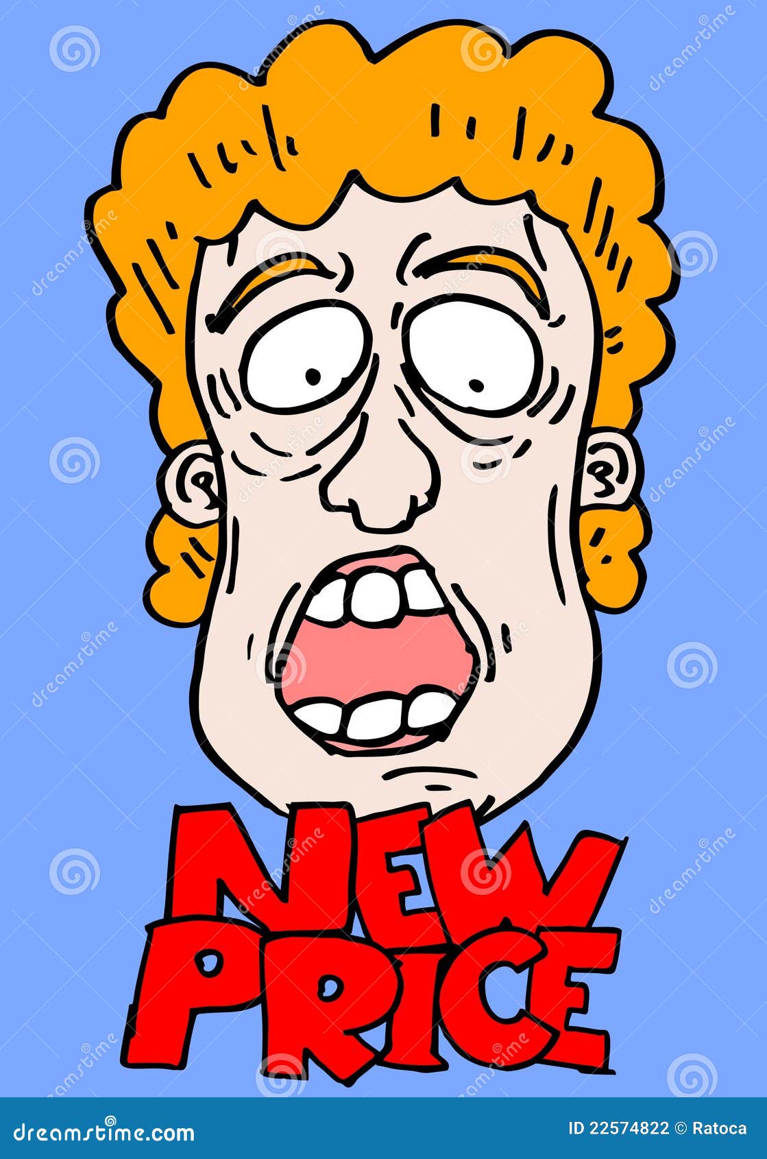 New price stock vector. Illustration of money, cheap - 22574822