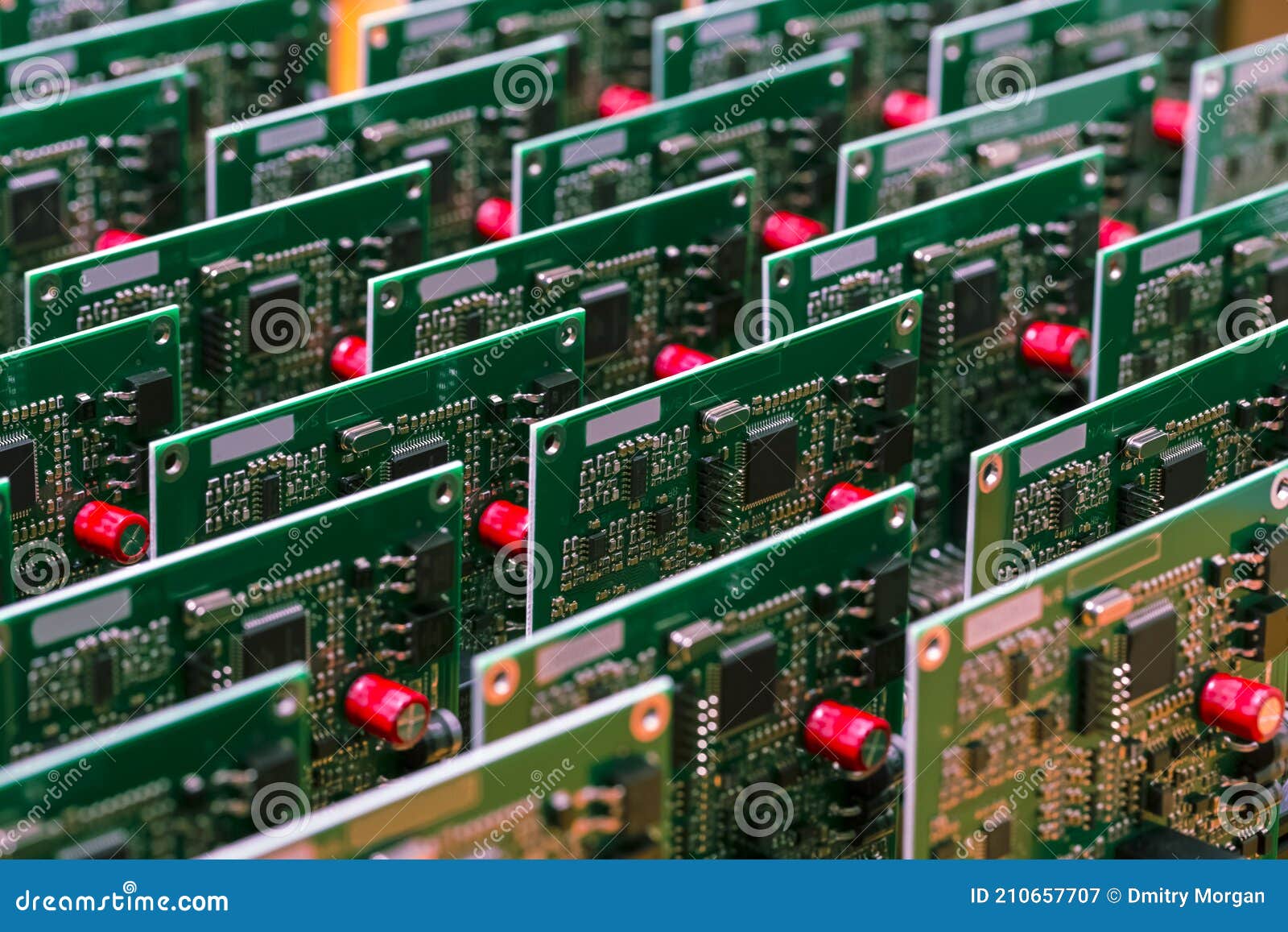 New Produced Automotive Printed Circuit Boards with Soldered Surface ...