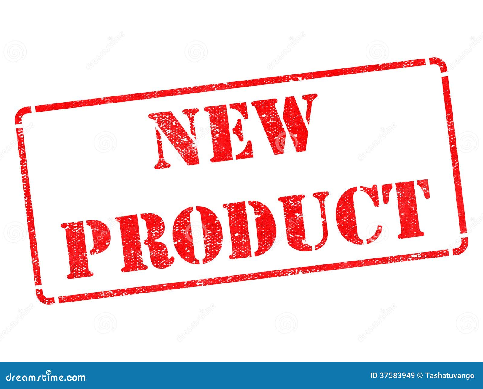 New Product - Inscription on Red Rubber Stamp. Stock Image - Image of ...