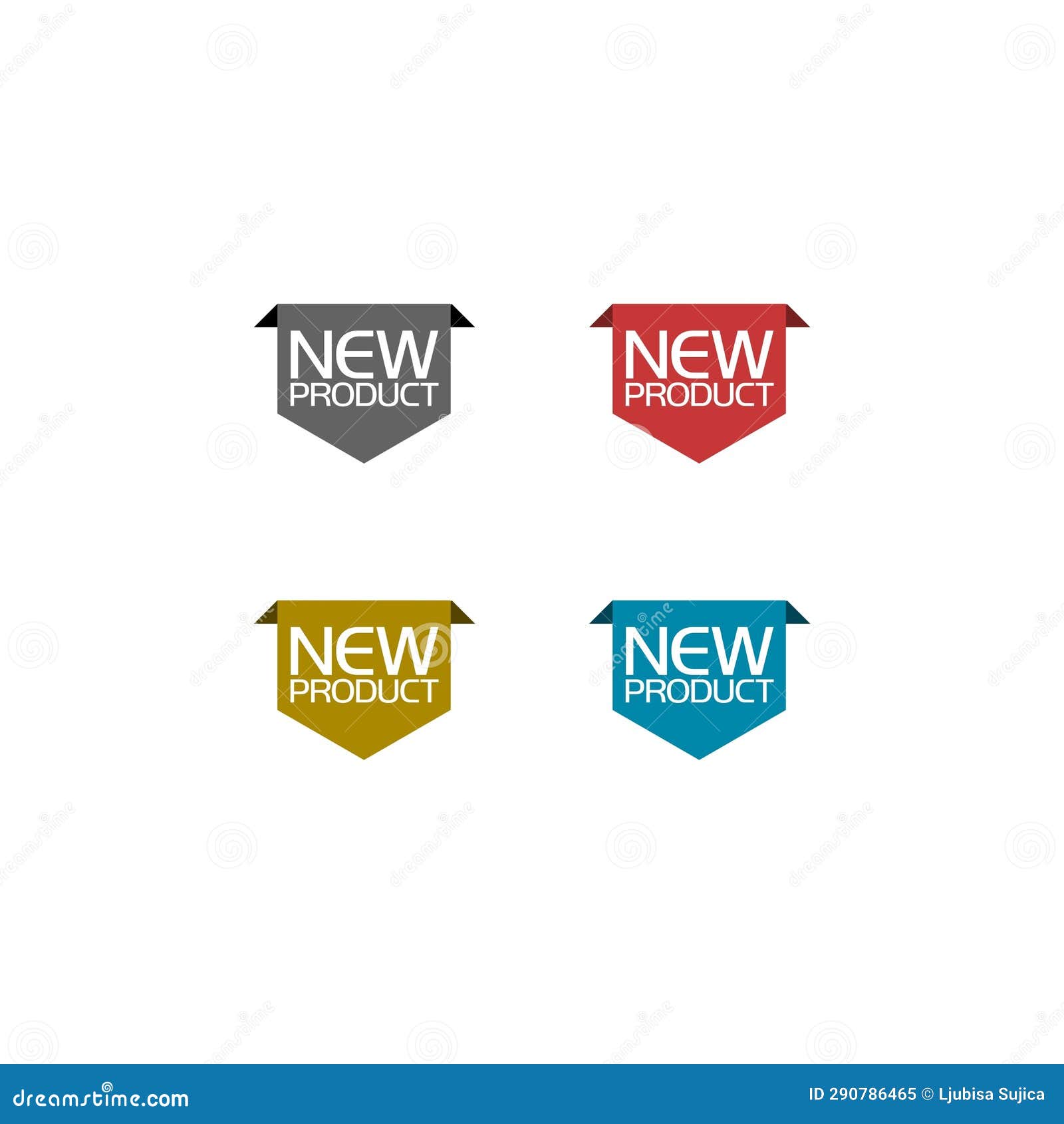 New Product Label. Banner New Product Isolated on White Background ... New Product Label. Banner New Product Isolated on White Background ...