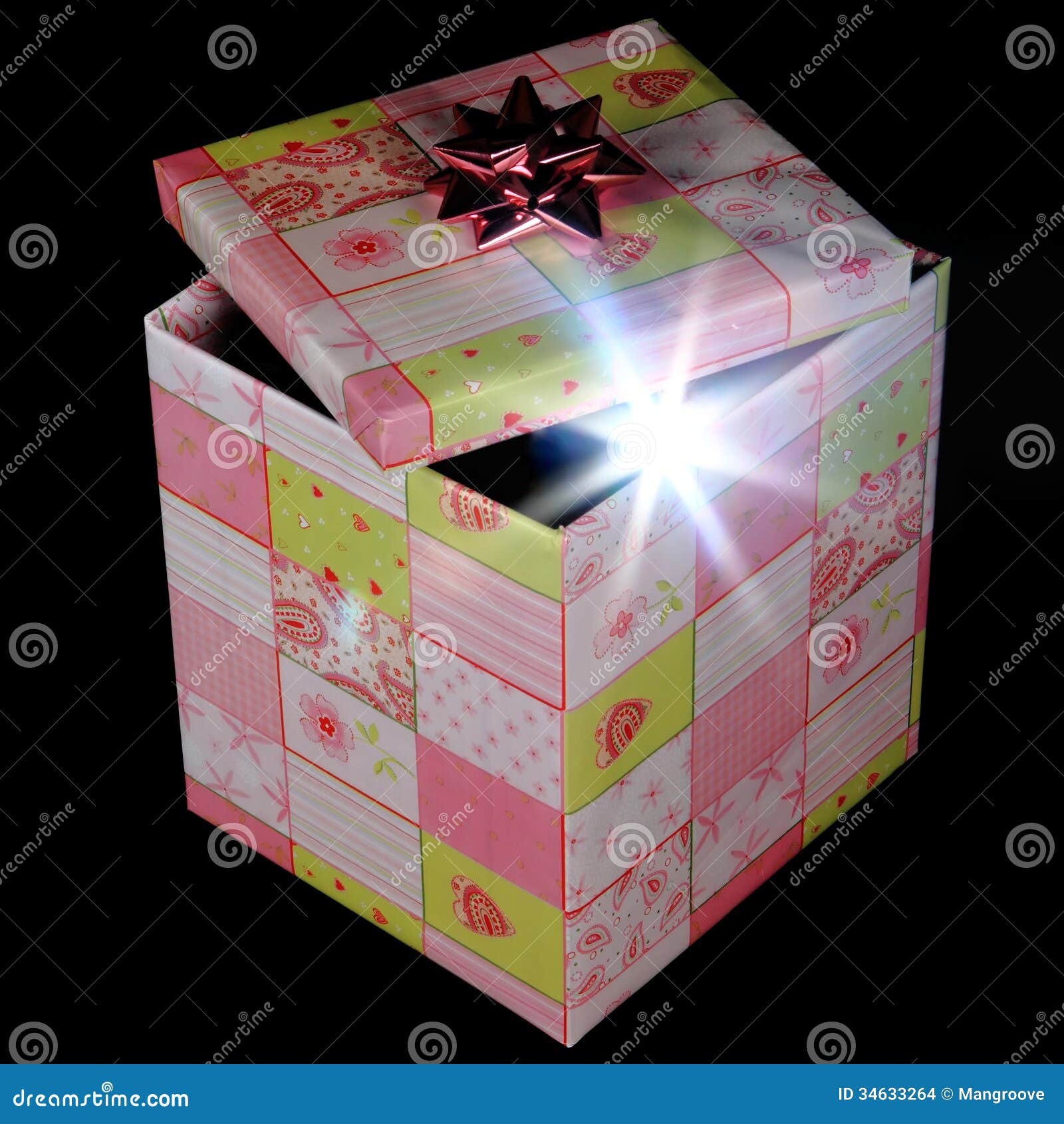 New Product Surprise Gift Box Stock Photo - Image of opening, product ...