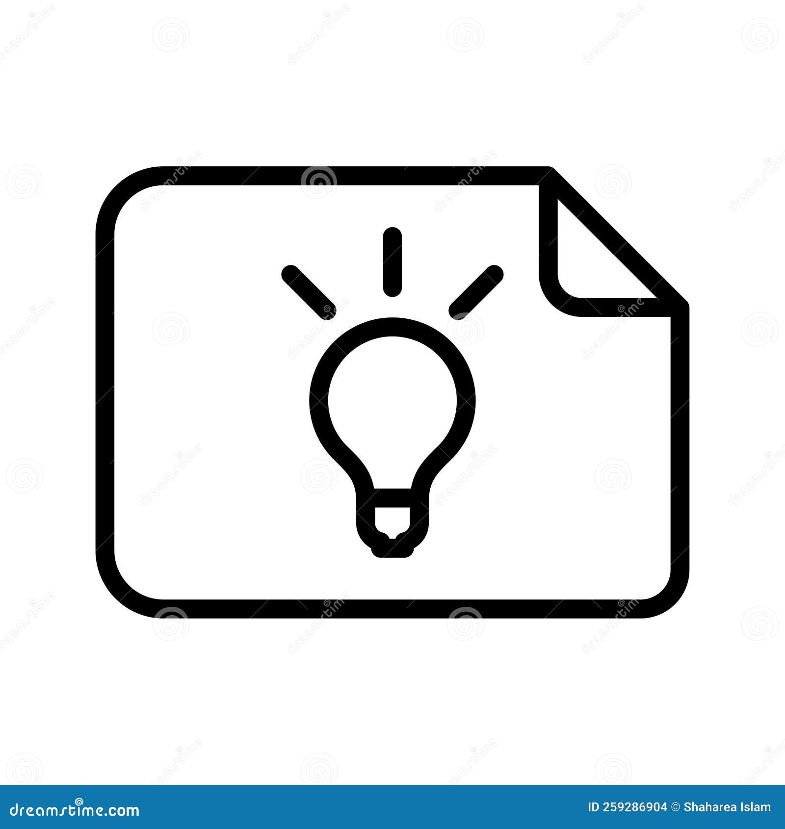 New Project icon stock vector. Illustration of plan - 259286904