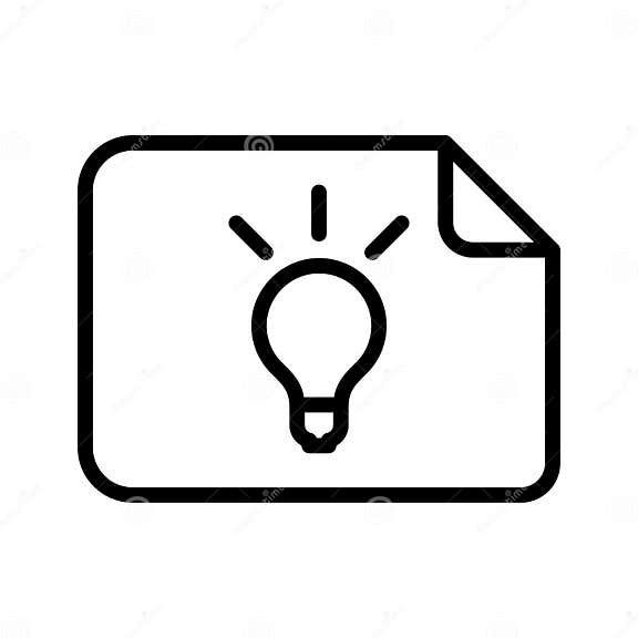 New Project icon stock vector. Illustration of plan - 259286904