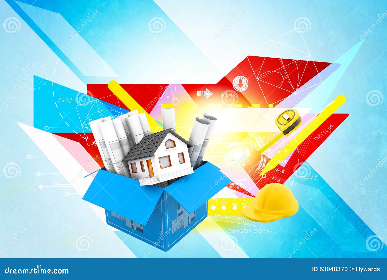 New project plan stock illustration. Illustration of documentation ...