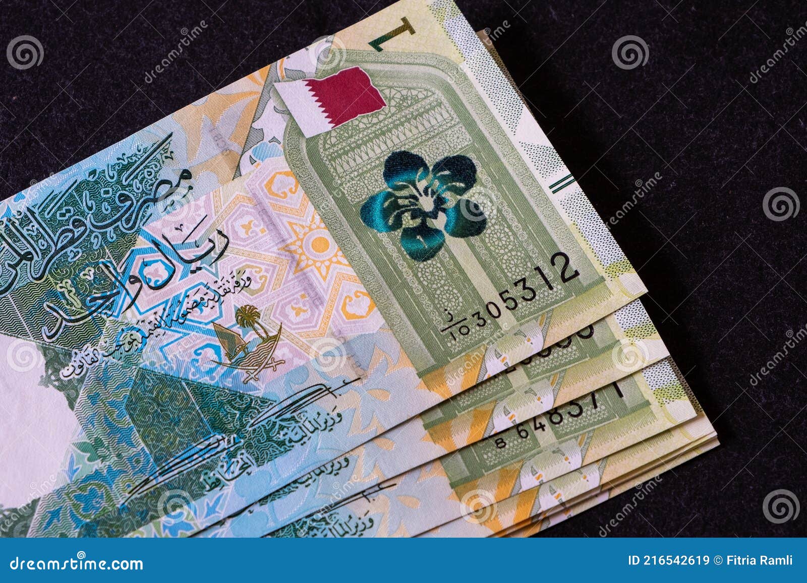New 200 Qatari Riyal Banknote Royalty-Free Stock Photography ...