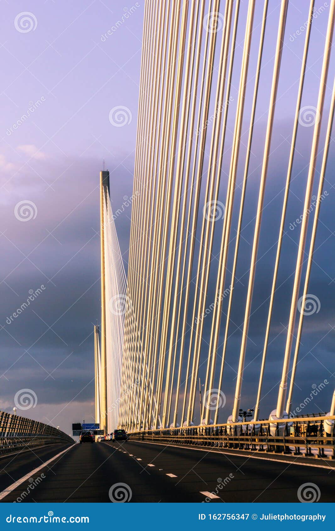 New Queensferry Crossing Bridge Stgructure Editorial Photography ...