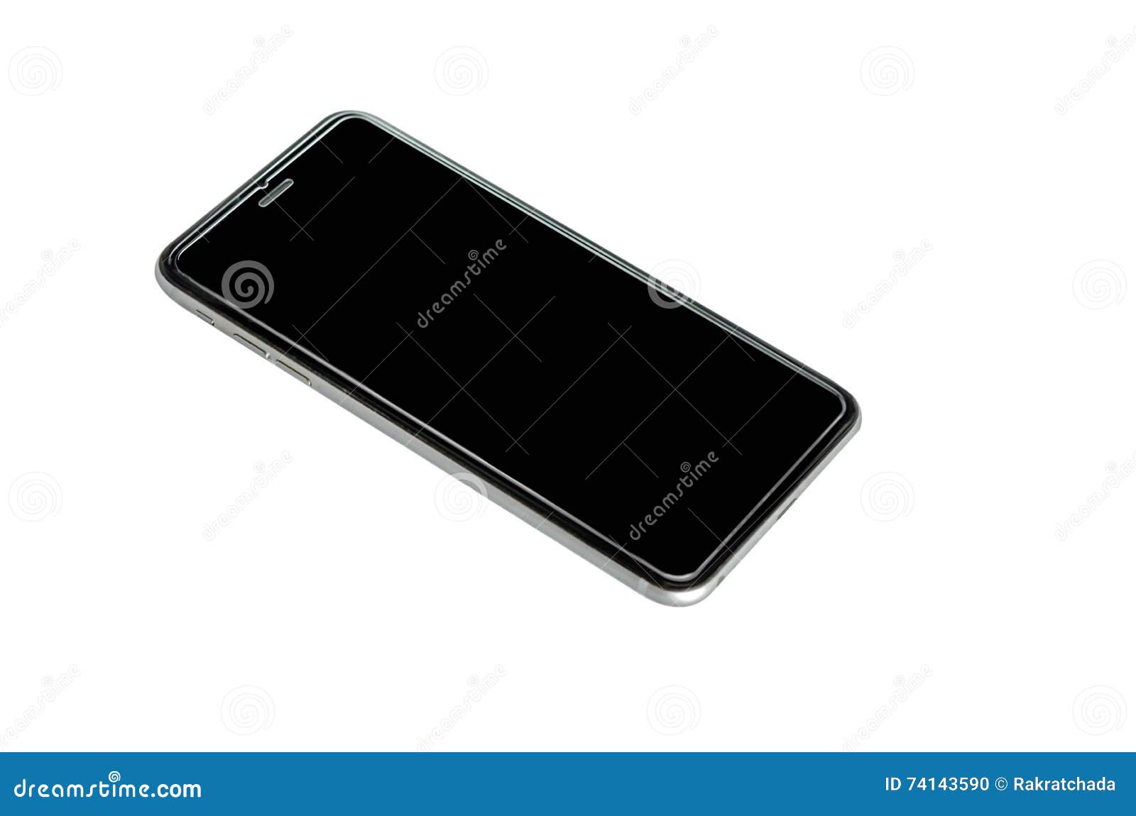 New realistic mobile phone stock photo. Image of smartphone - 74143590