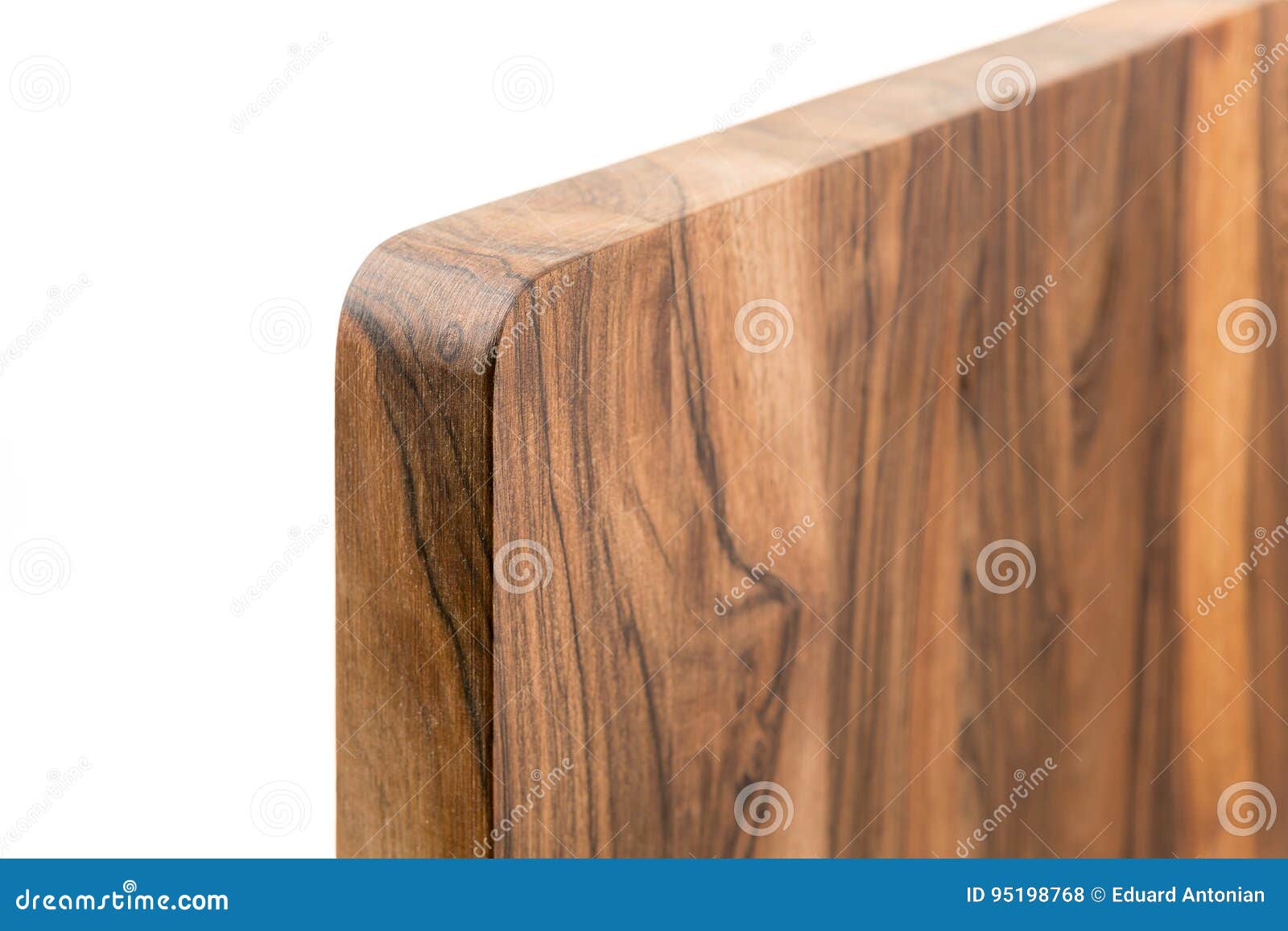 New Rectangular Wooden Cutting Board, Top View Stock Photo - Image of ...