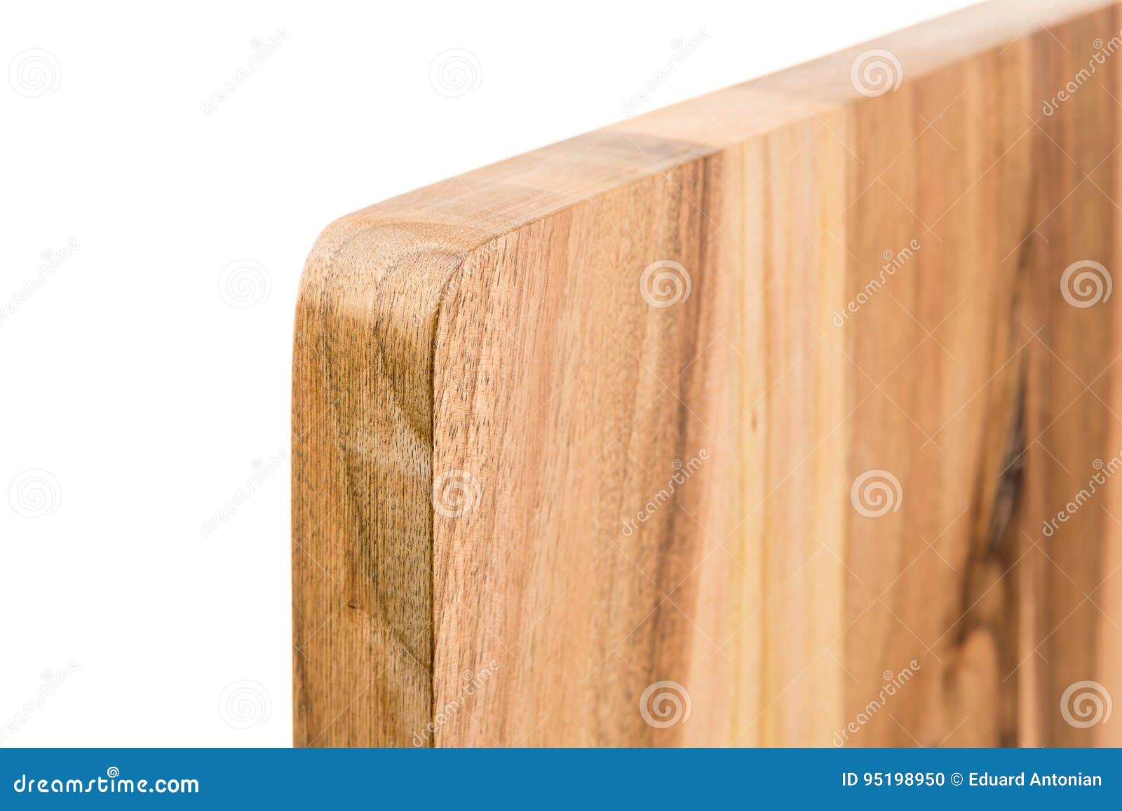 New Rectangular Wooden Cutting Board, Top View Stock Photo - Image of ...