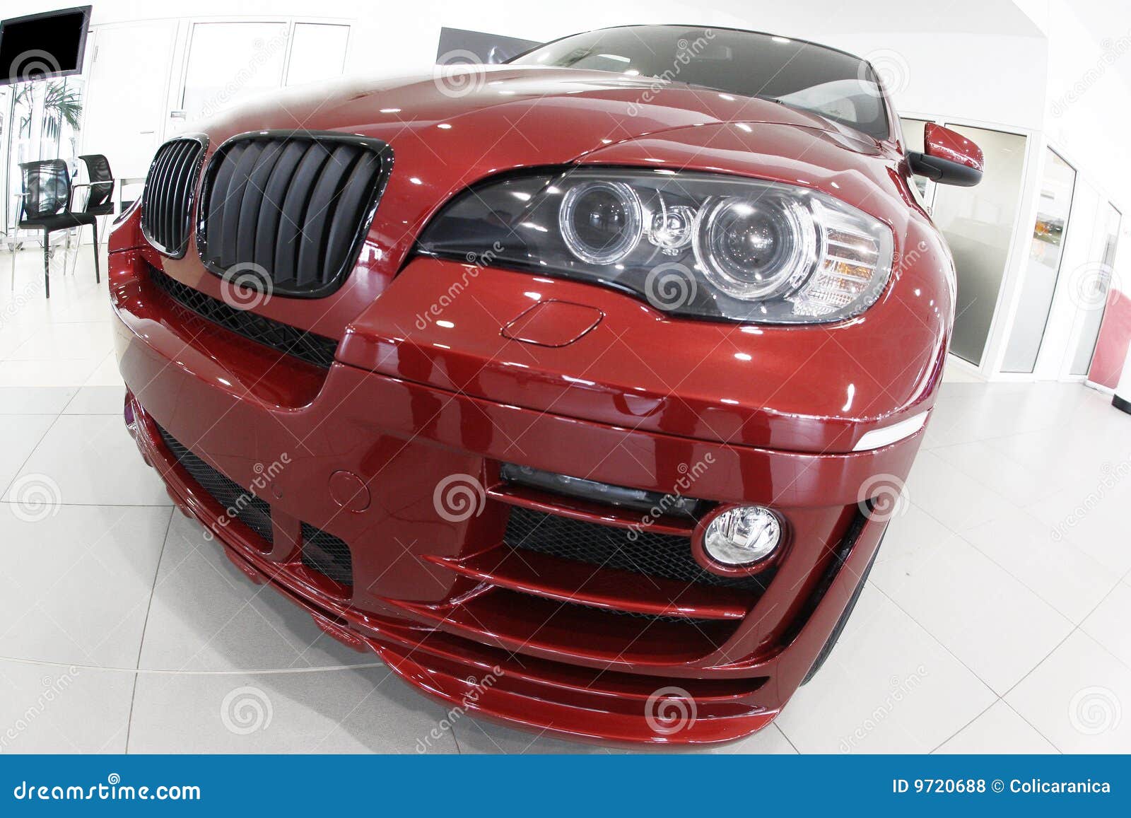 New red car stock photo. Image of drive, used, manufacturing - 9720688
