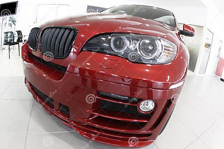 New red car stock photo. Image of drive, used, manufacturing - 9720688