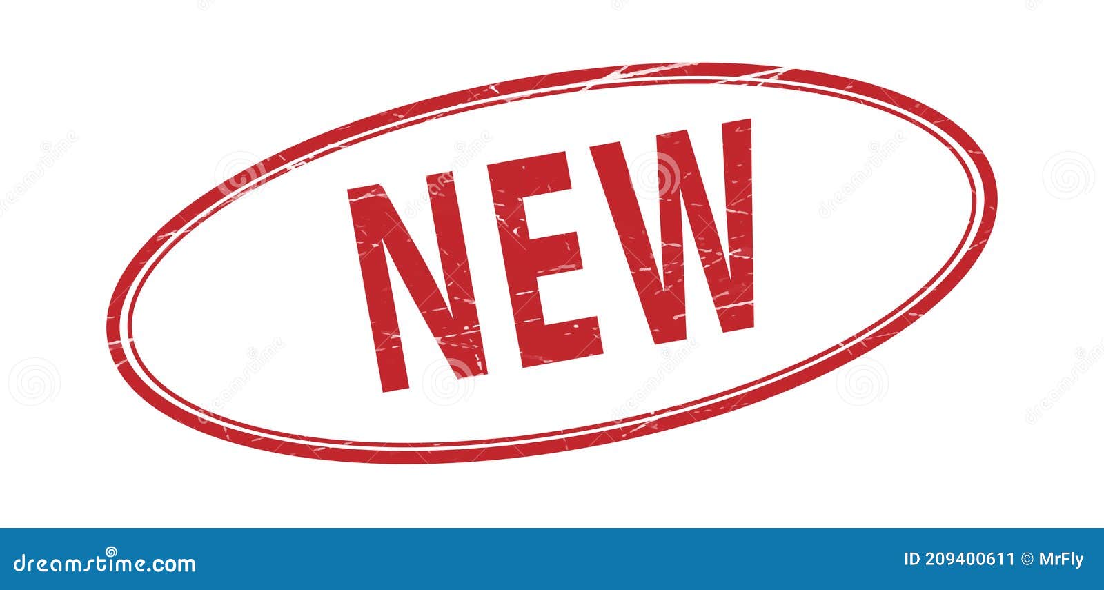 New Red Rubber Stamp Vector Illustration Stock Vector - Illustration of ...