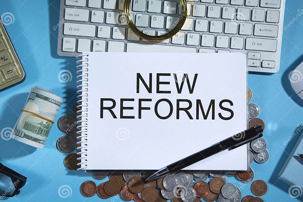 New Reforms Text. Business Concept Stock Photo - Image of reform ...