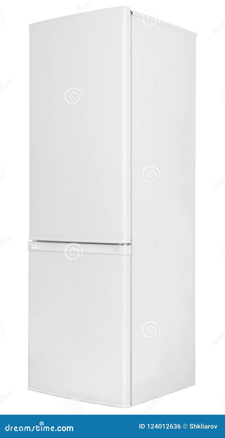 Refrigerator Isolated on White Background Stock Photo - Image of cold ...