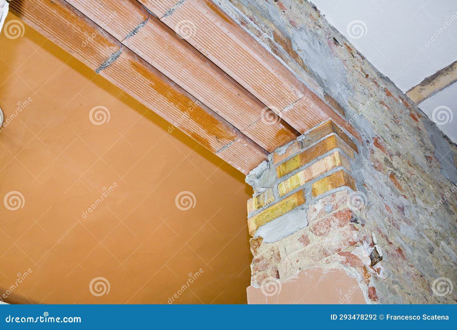 New Reinforced Brick Lintel Useful for Creating a New Door, or a New ...