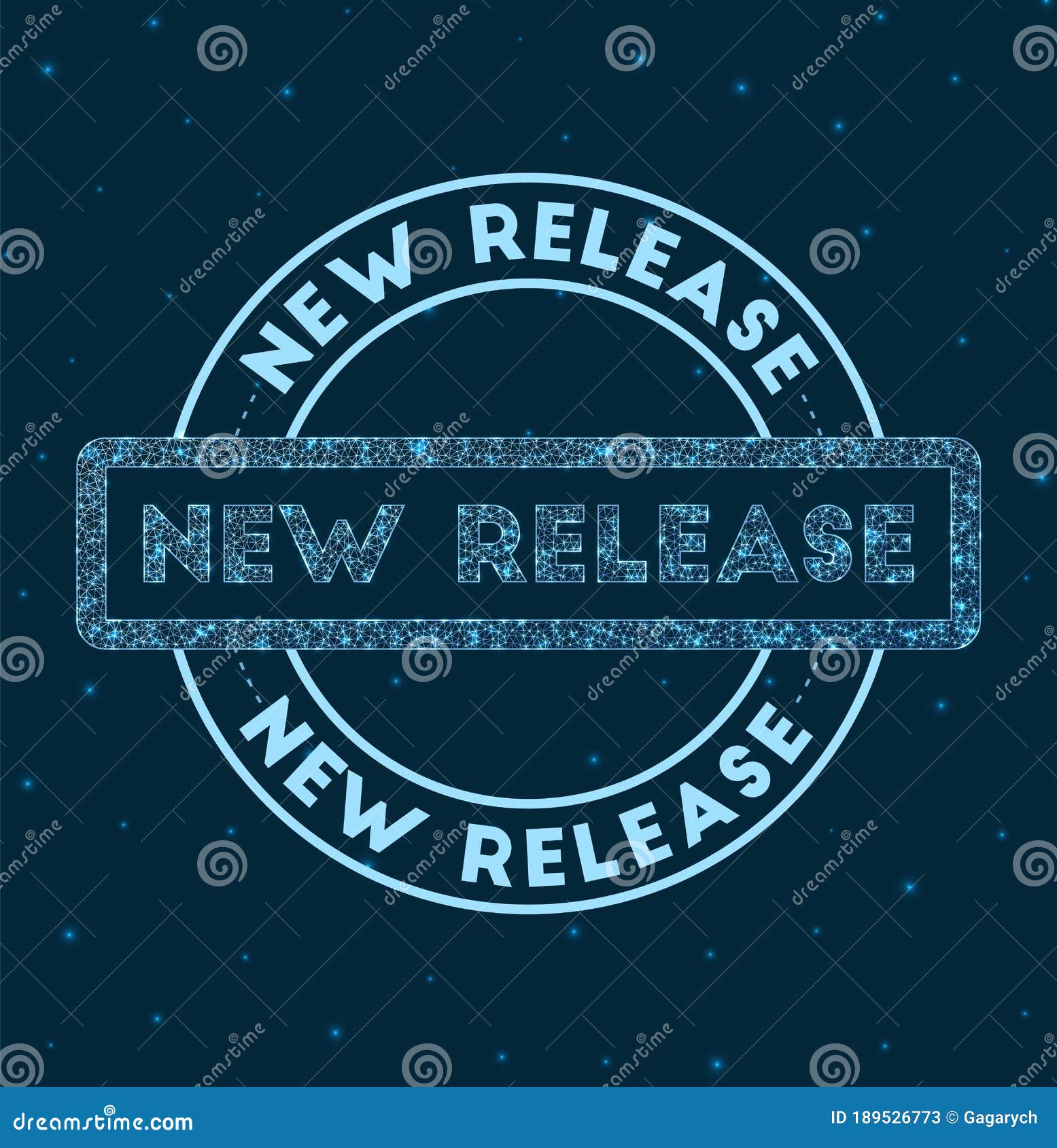 New release. stock vector. Illustration of product, connection - 189526773