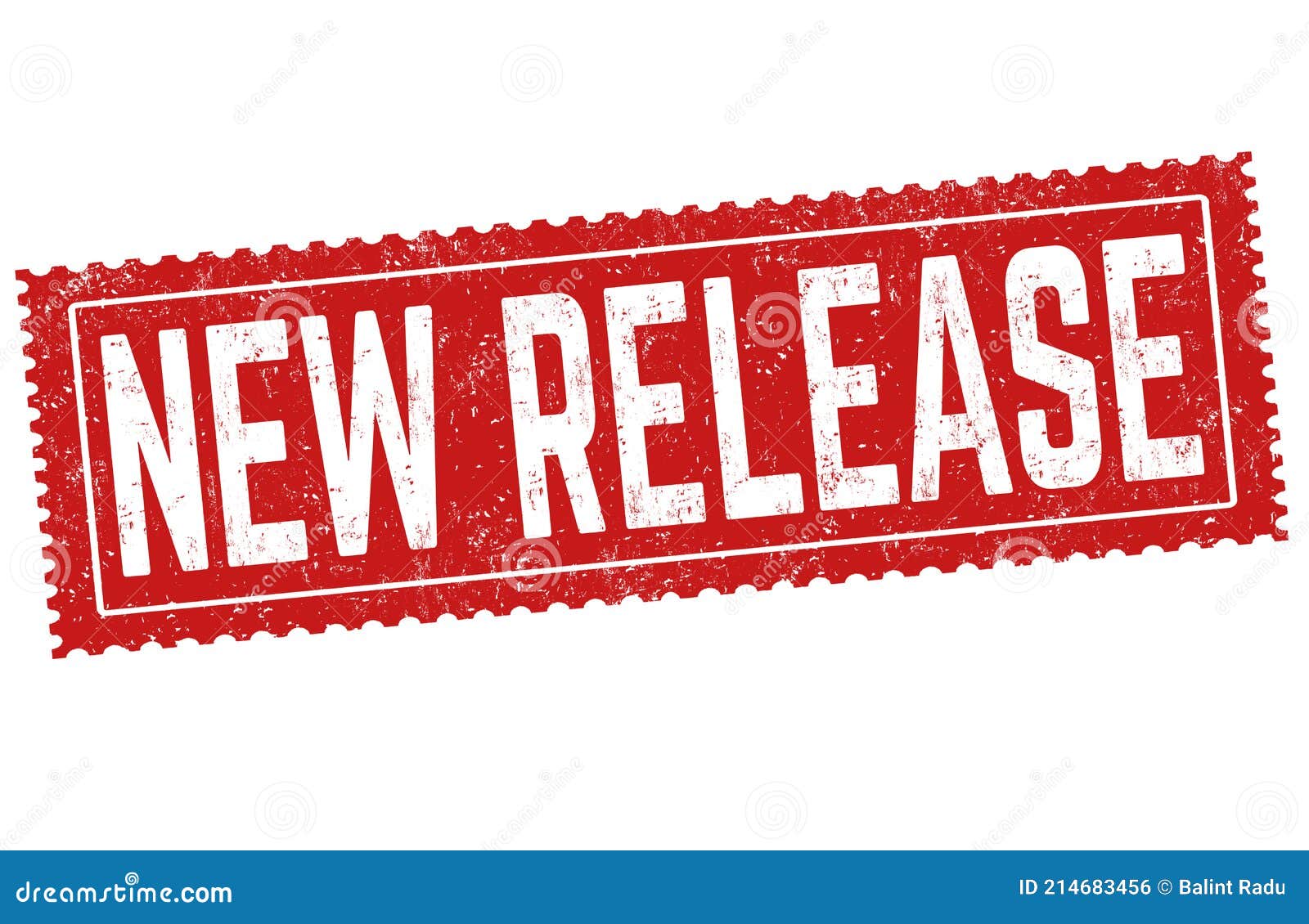 New Release Grunge Rubber Stamp Stock Vector - Illustration of office ...