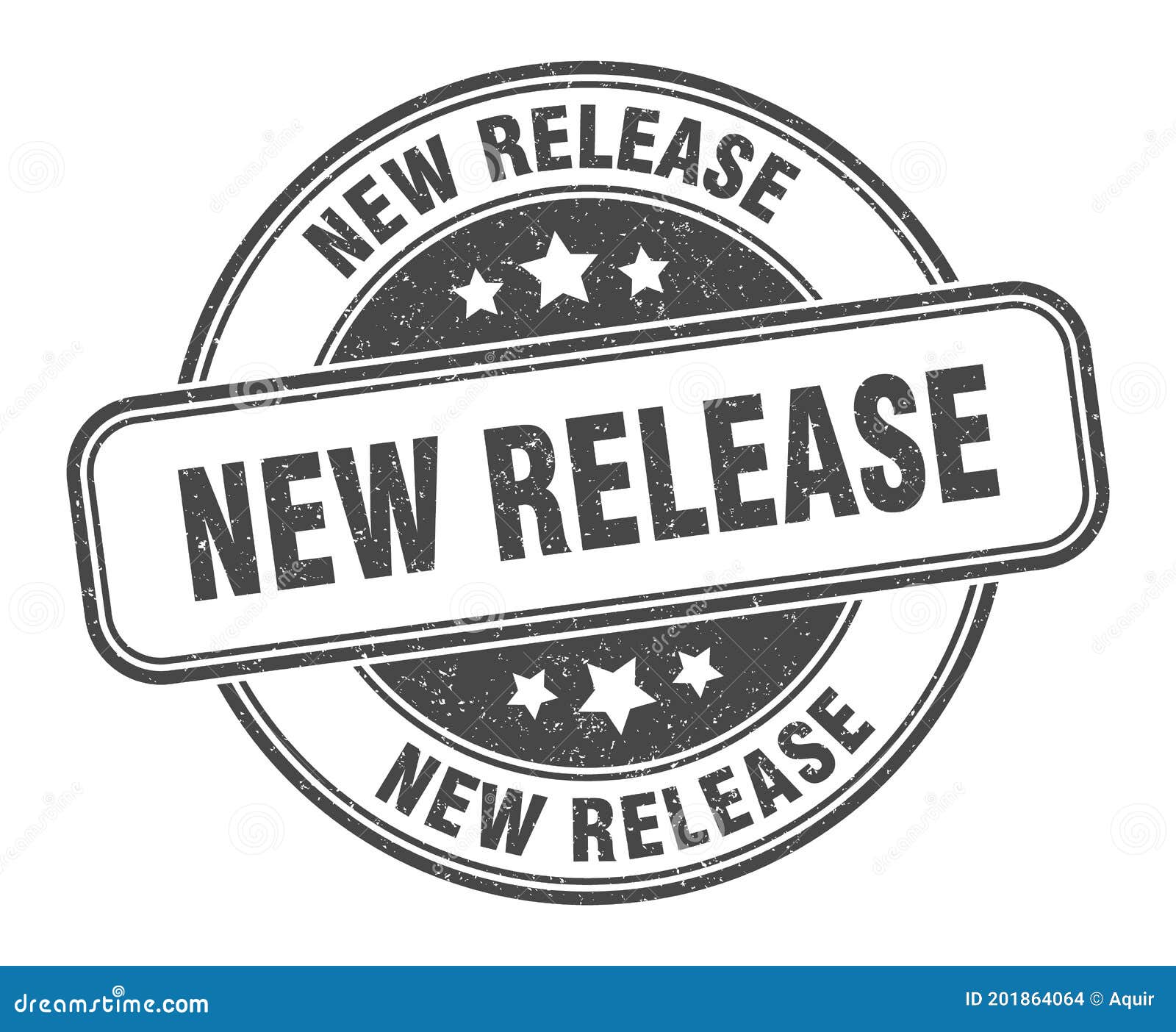 New Release Stamp. New Release Label. Round Grunge Sign Stock Vector ...