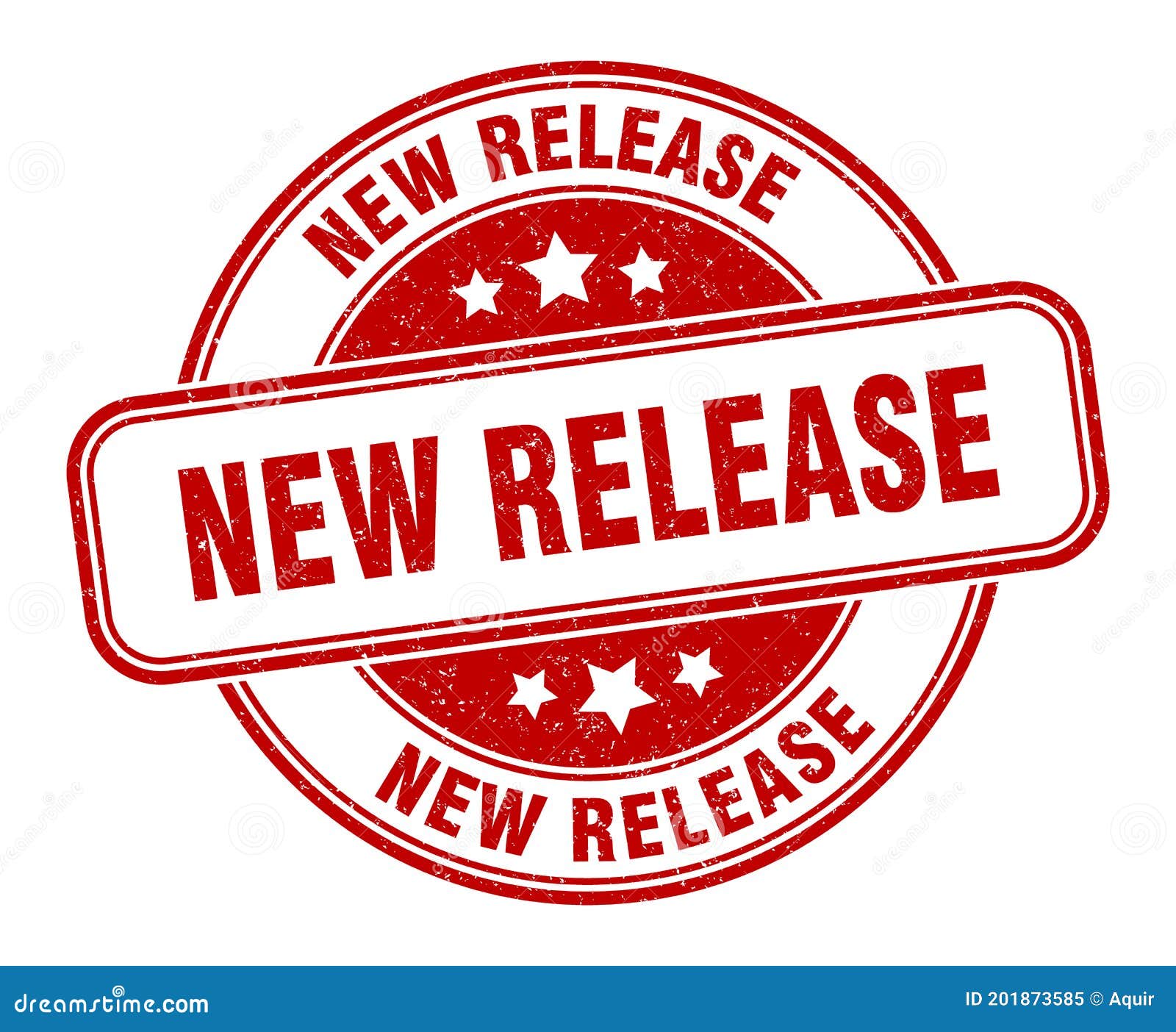 New Release Stamp. New Release Label. Round Grunge Sign Stock Vector ...