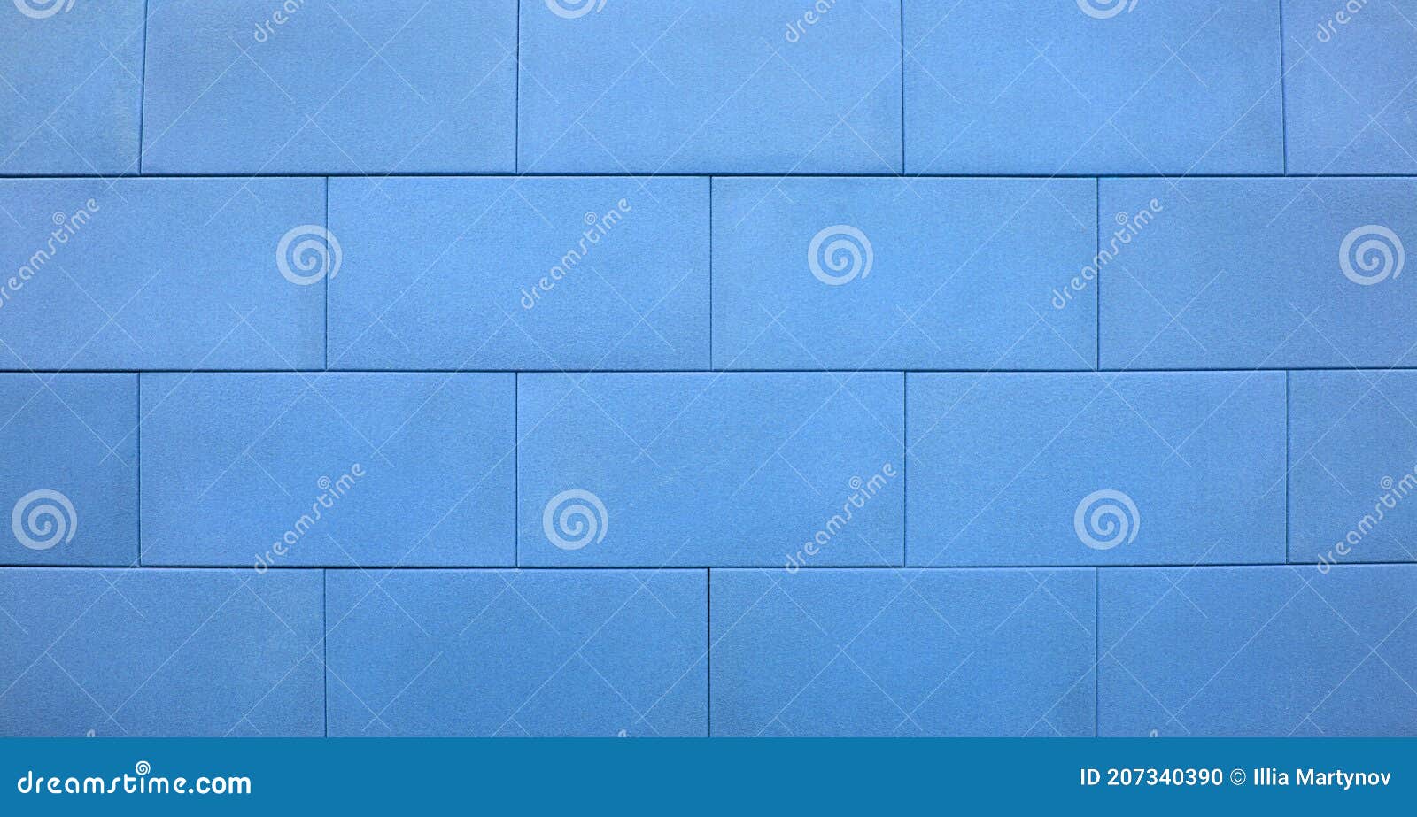 Reliable block Wall. stock photo. Image of stone, texture - 207340390