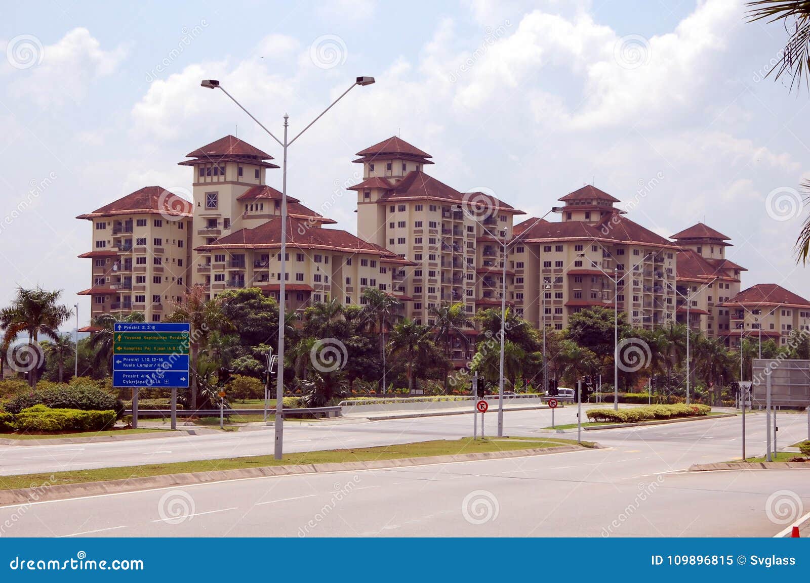 New residential complex stock image. Image of tourism - 109896815