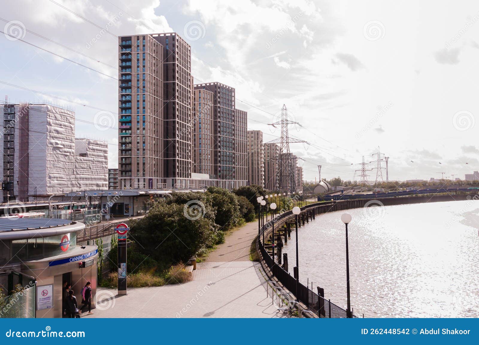 New Residential Development Canning Town Editorial Photography - Image ...