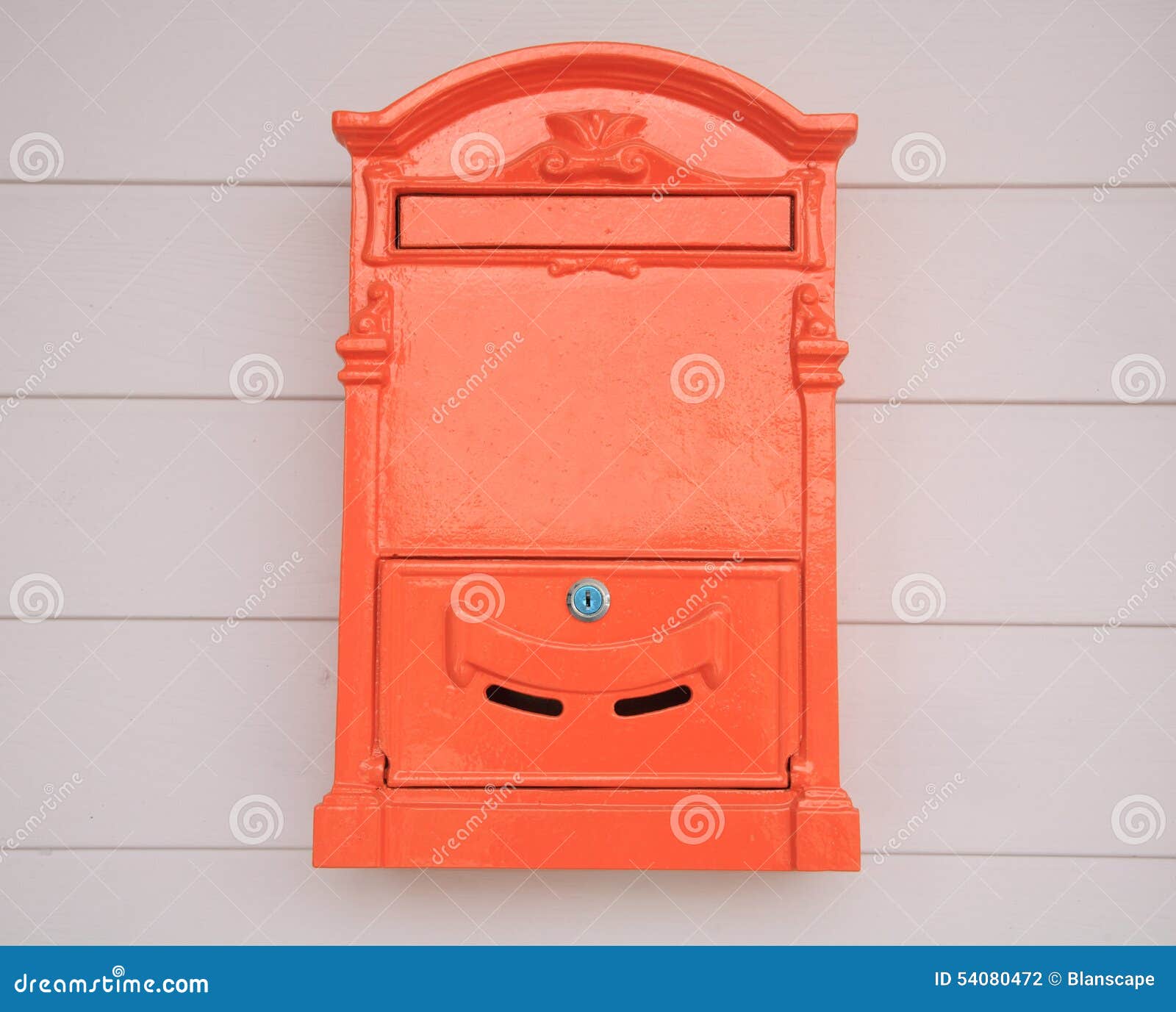 New retro mailbox stock photo. Image of style, metal - 54080472