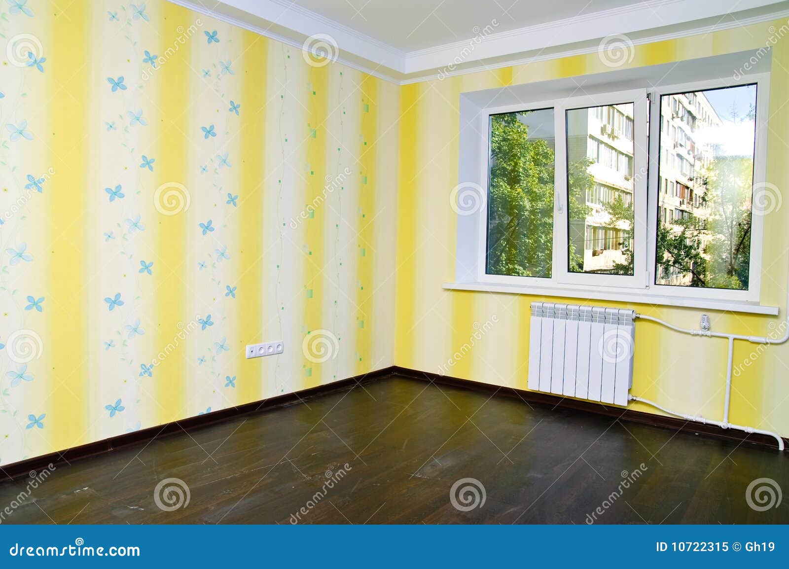 New room stock image. Image of house, blank, hardwood - 10722315