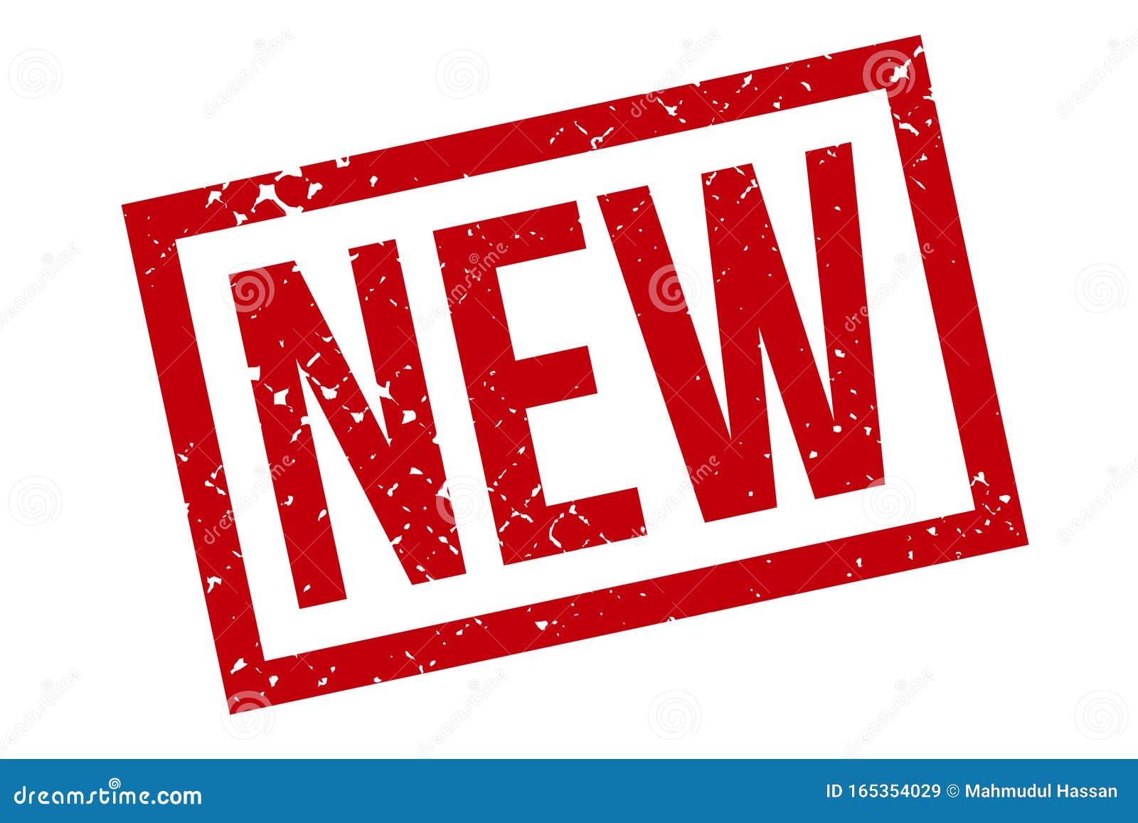 NEW Rubber Stamp. Red NEW Rubber Grunge Stamp Seal Vector Illustration ...