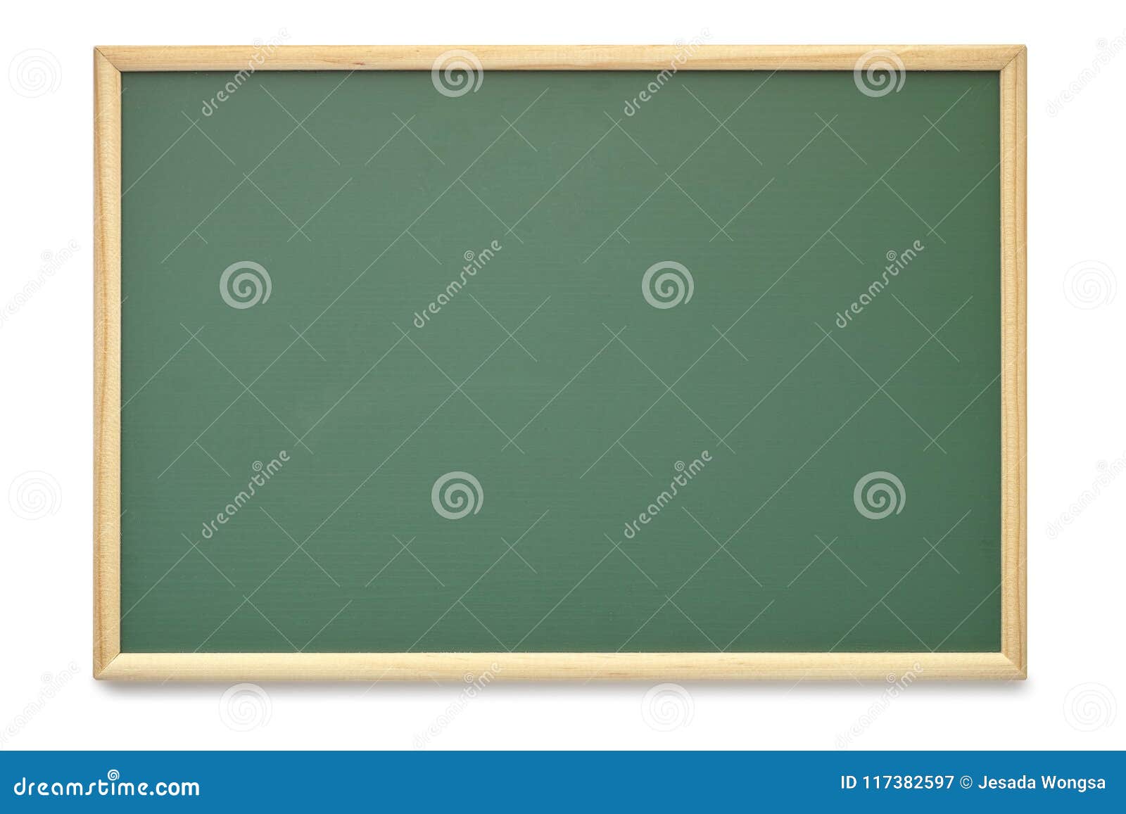 School Board Blackboard Texture with Empty Blank Frame Isolated on ...