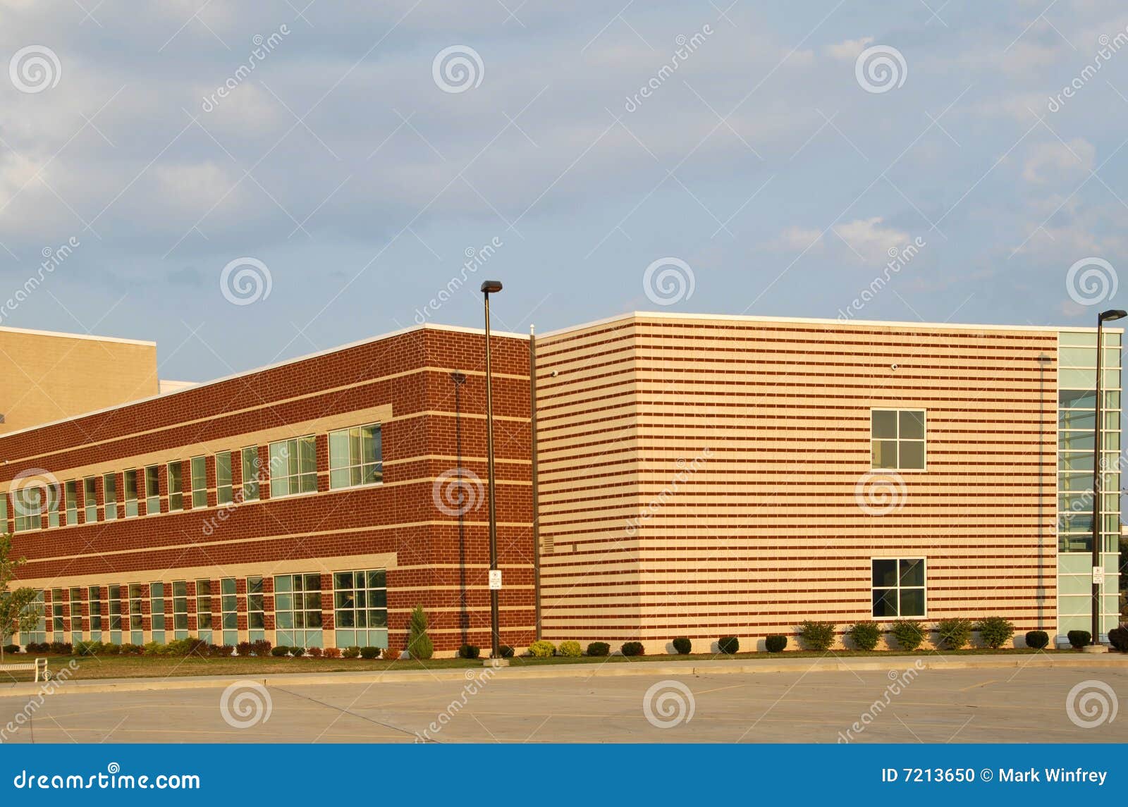 New School Building stock photo. Image of building, construction - 7213650