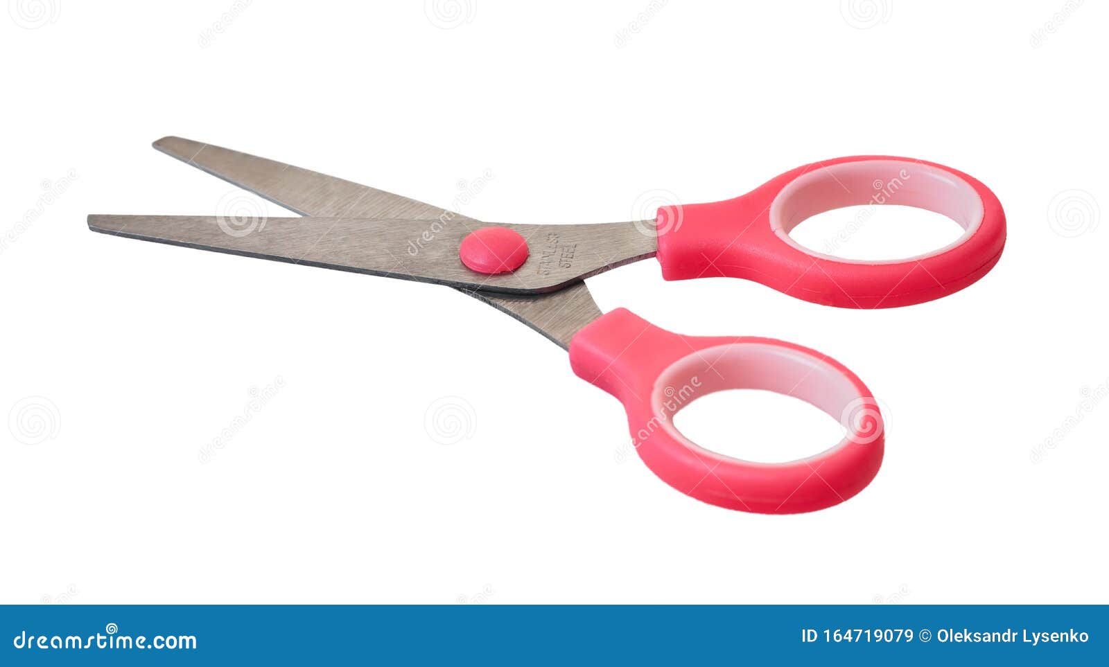 New scissors close-up stock image. Image of instrument - 164719079