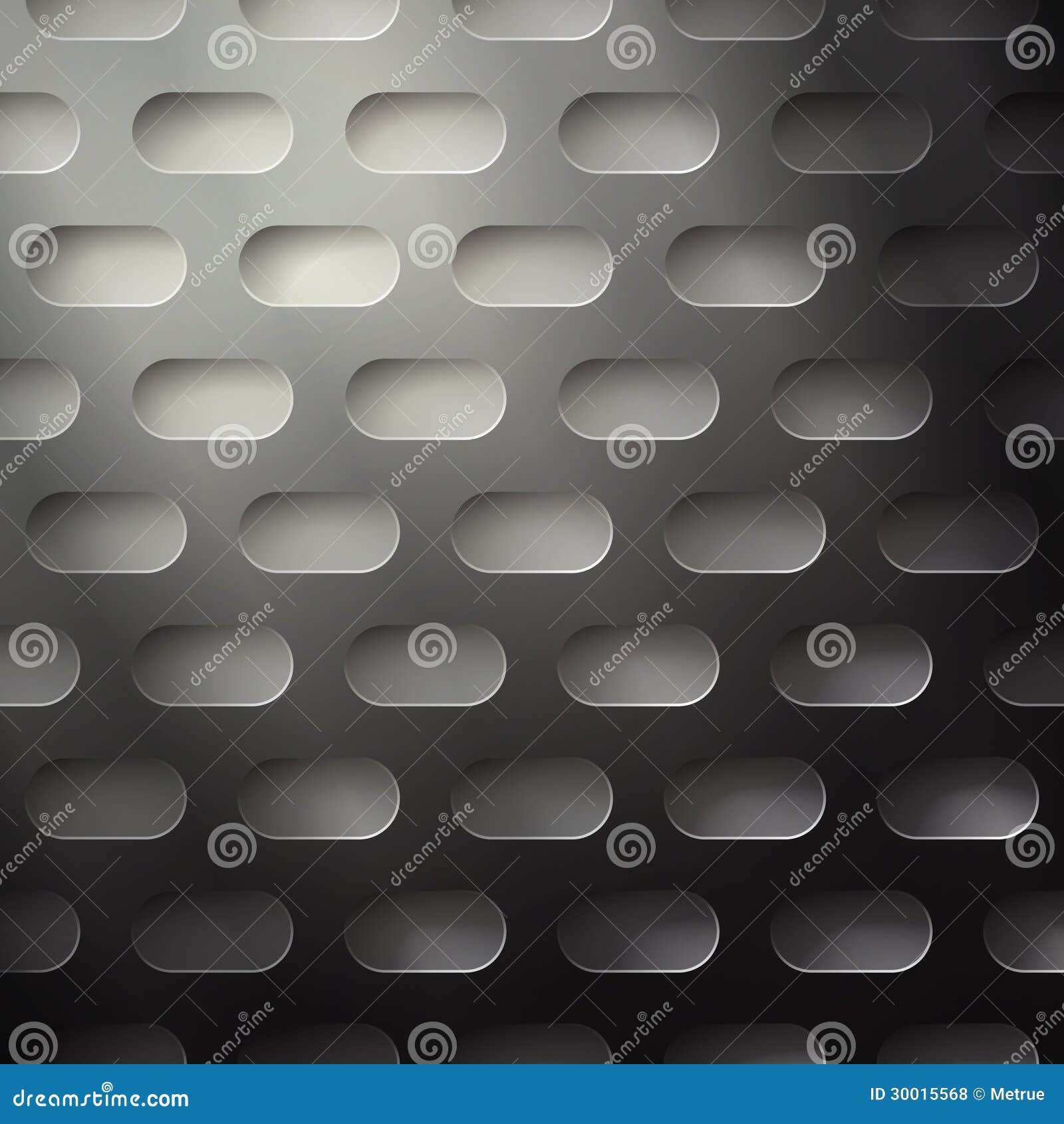 Perforated Grid With Distorted Circles Envelops An Invisible Ball With ...