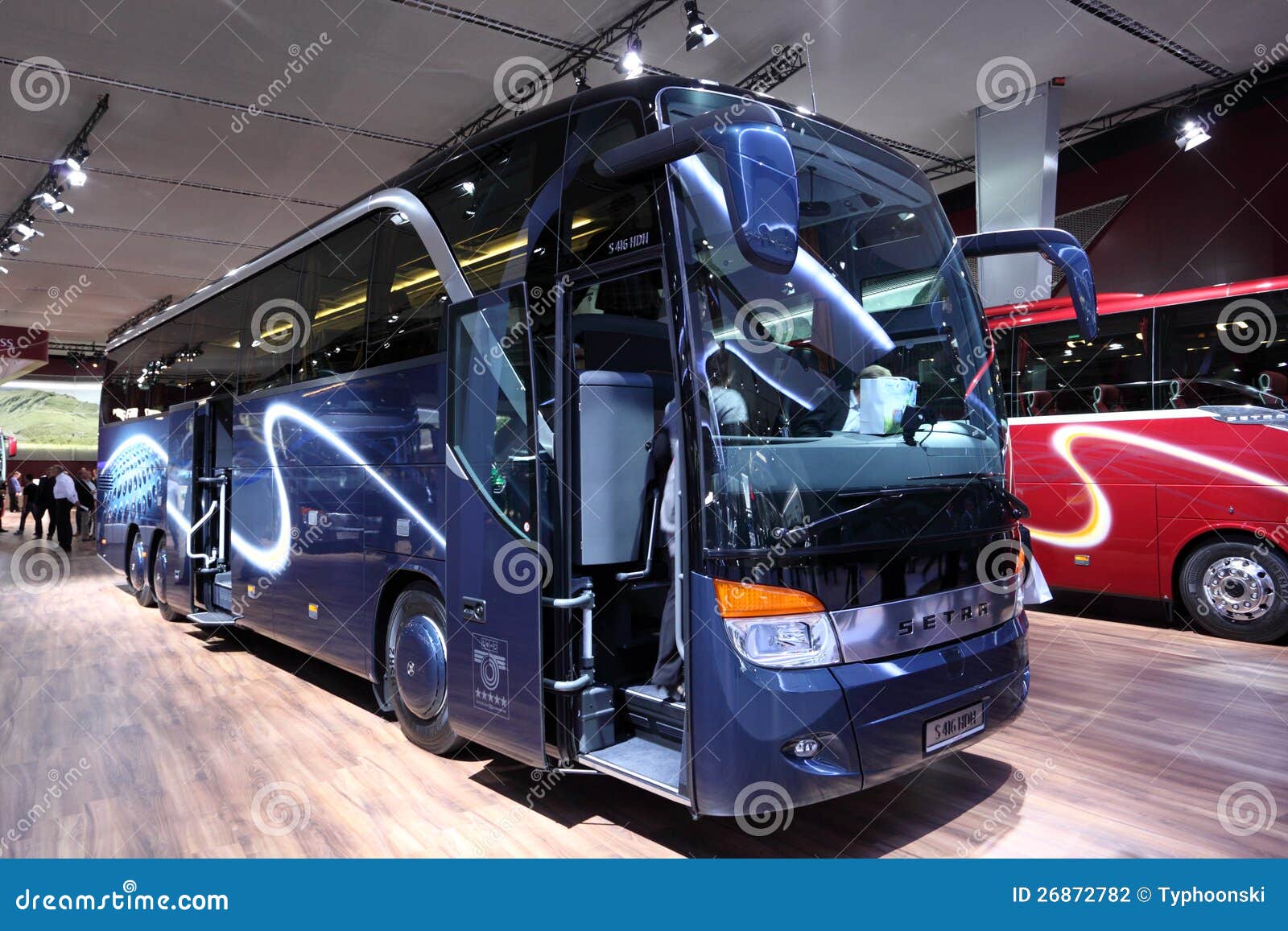 New Setra S 416 HDH Bus editorial photography. Image of technology ...
