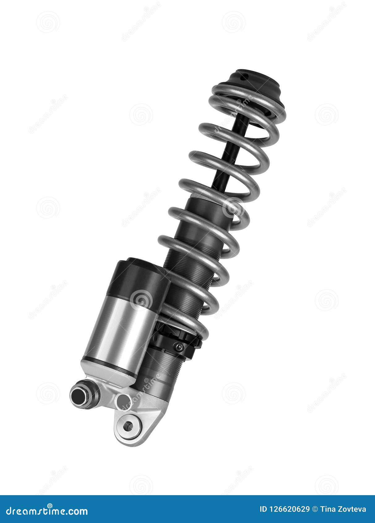 New shock absorber stock image. Image of background - 126620629