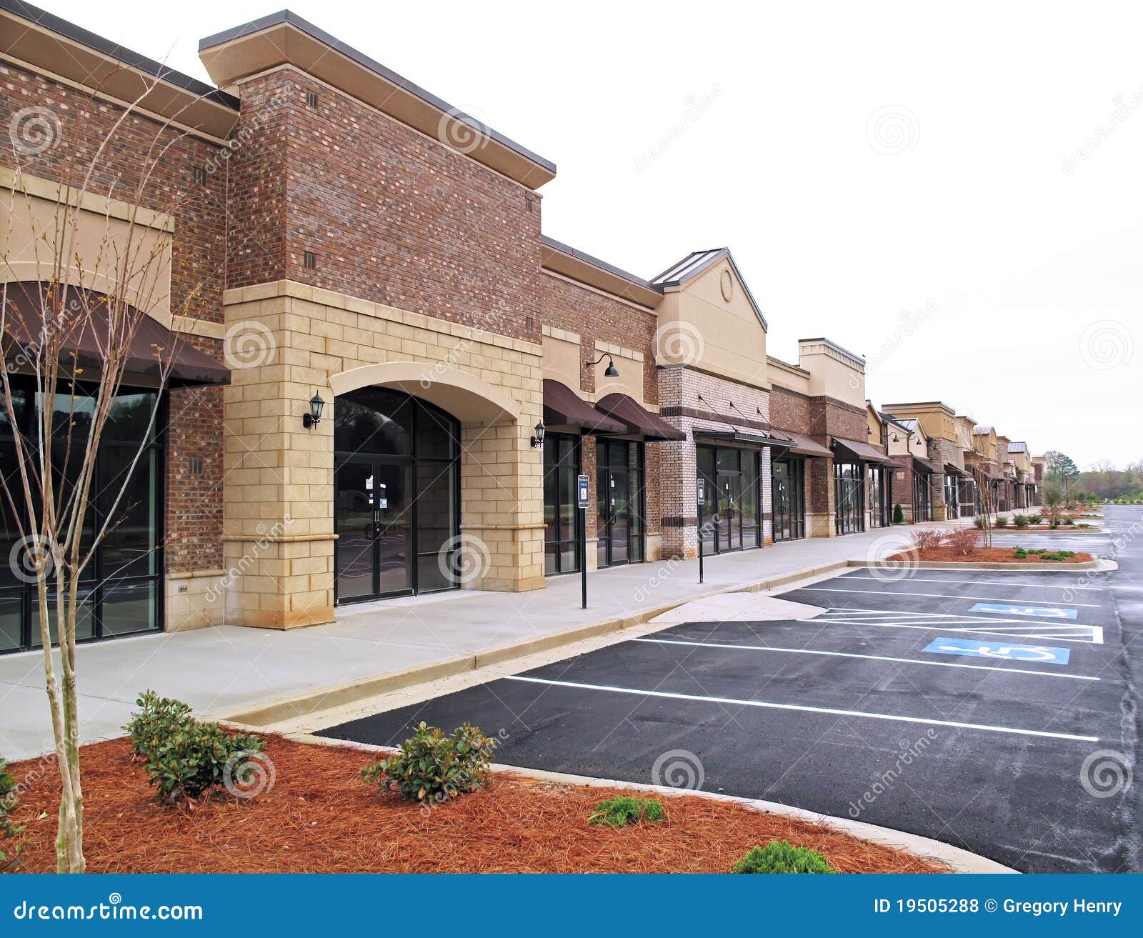 New shopping center stock photo. Image of angled, modern - 19505288