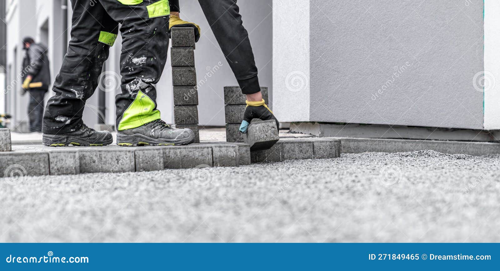 New Sidewalk Made of Concrete Interlocking Paving Blocks Stock Image ... New Sidewalk Made of Concrete Interlocking Paving Blocks Stock Image ...