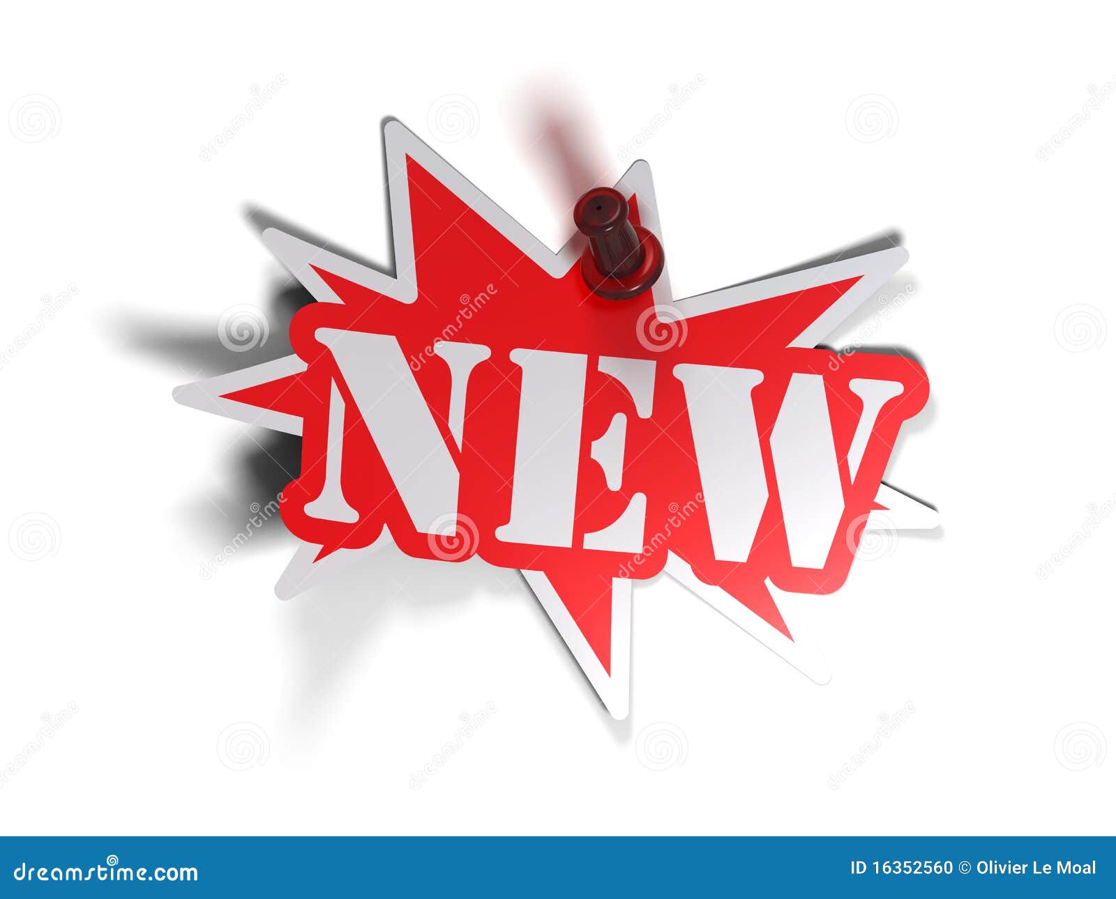 New Sign Stock Photo - Image: 16352560