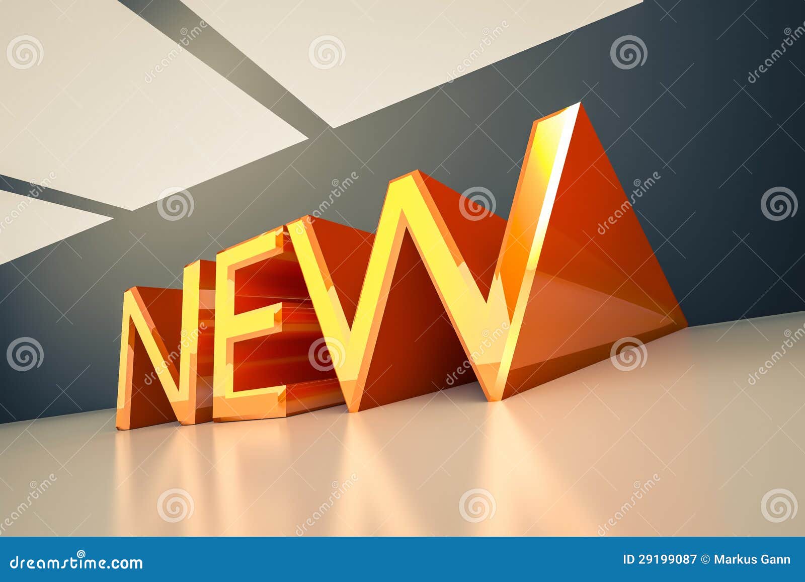 New sign stock illustration. Illustration of letters - 29199087