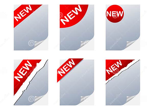 NEW sign stock vector. Illustration of colorful, creation - 8512856