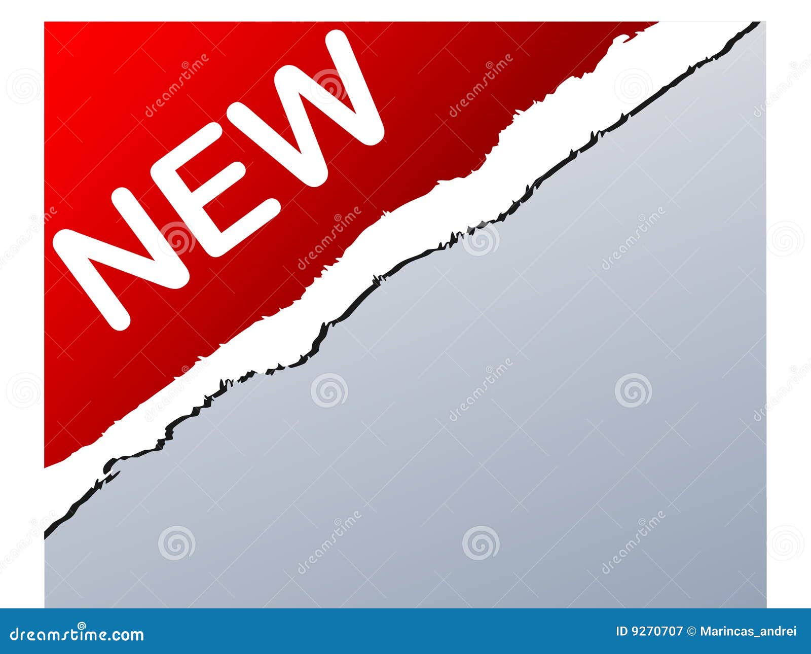 NEW sign stock vector. Illustration of poster, isolated - 9270707